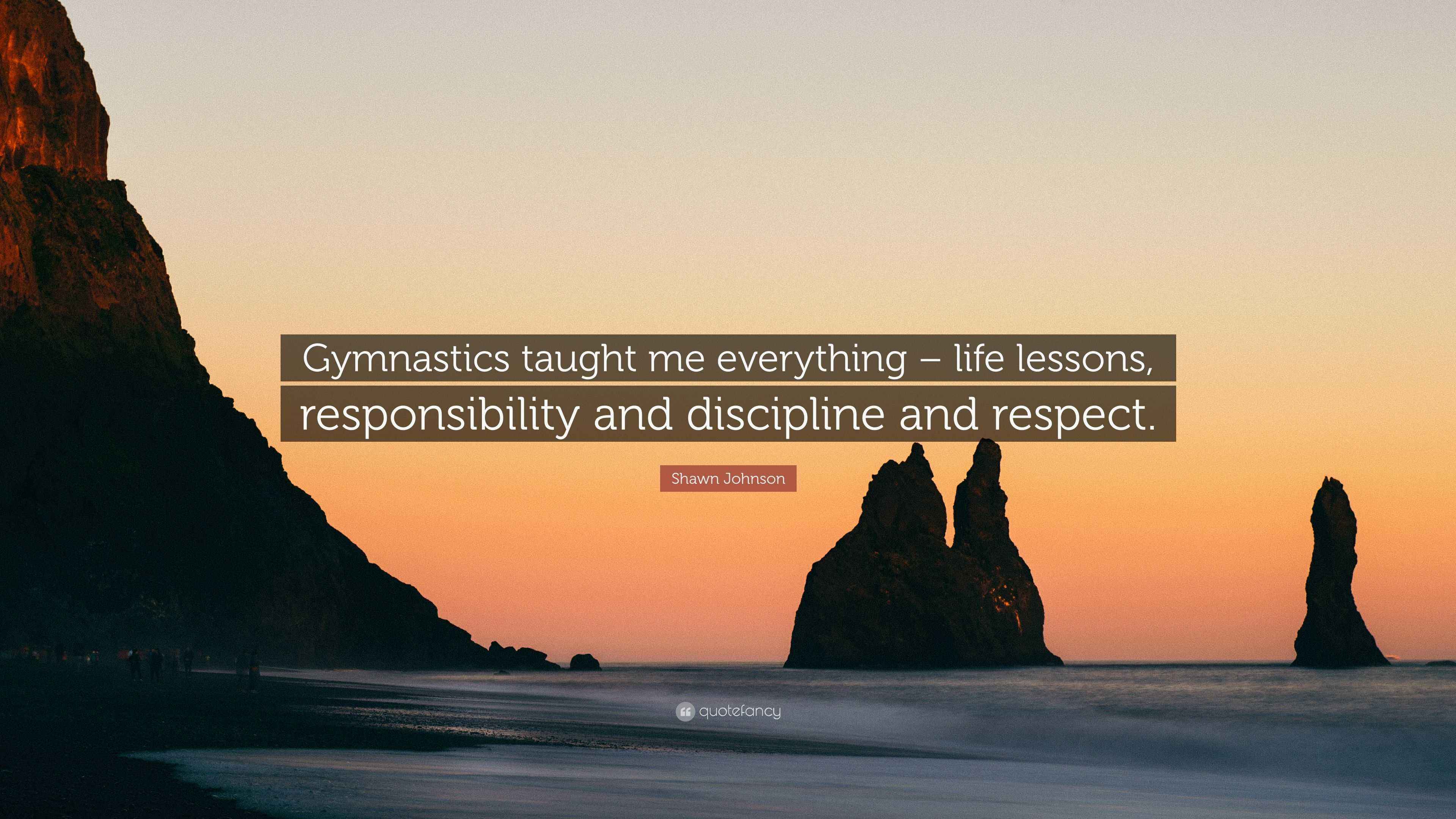 Gymnastics Quotes By Shawn Johnson