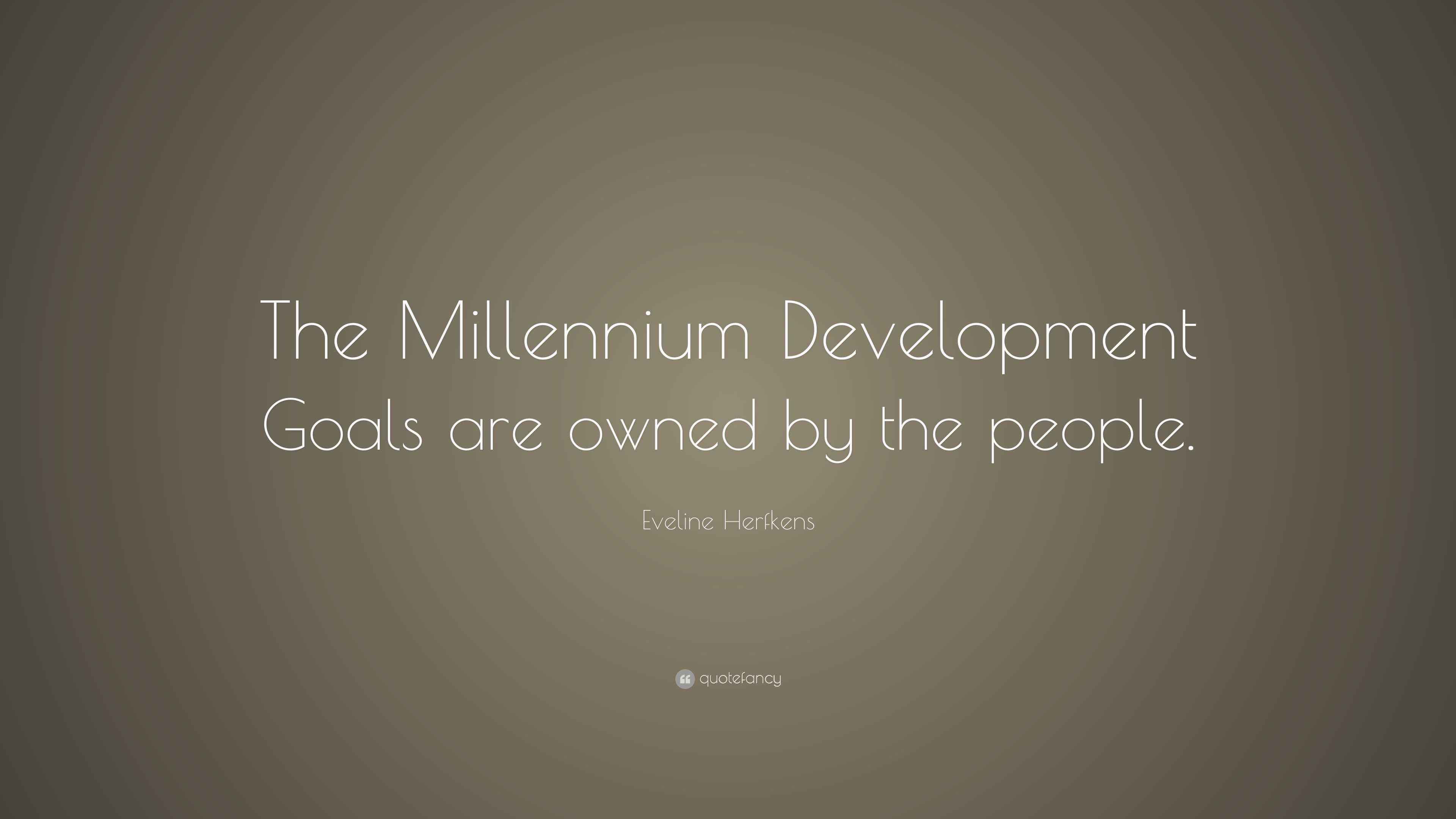 Millennium Goals Quotes