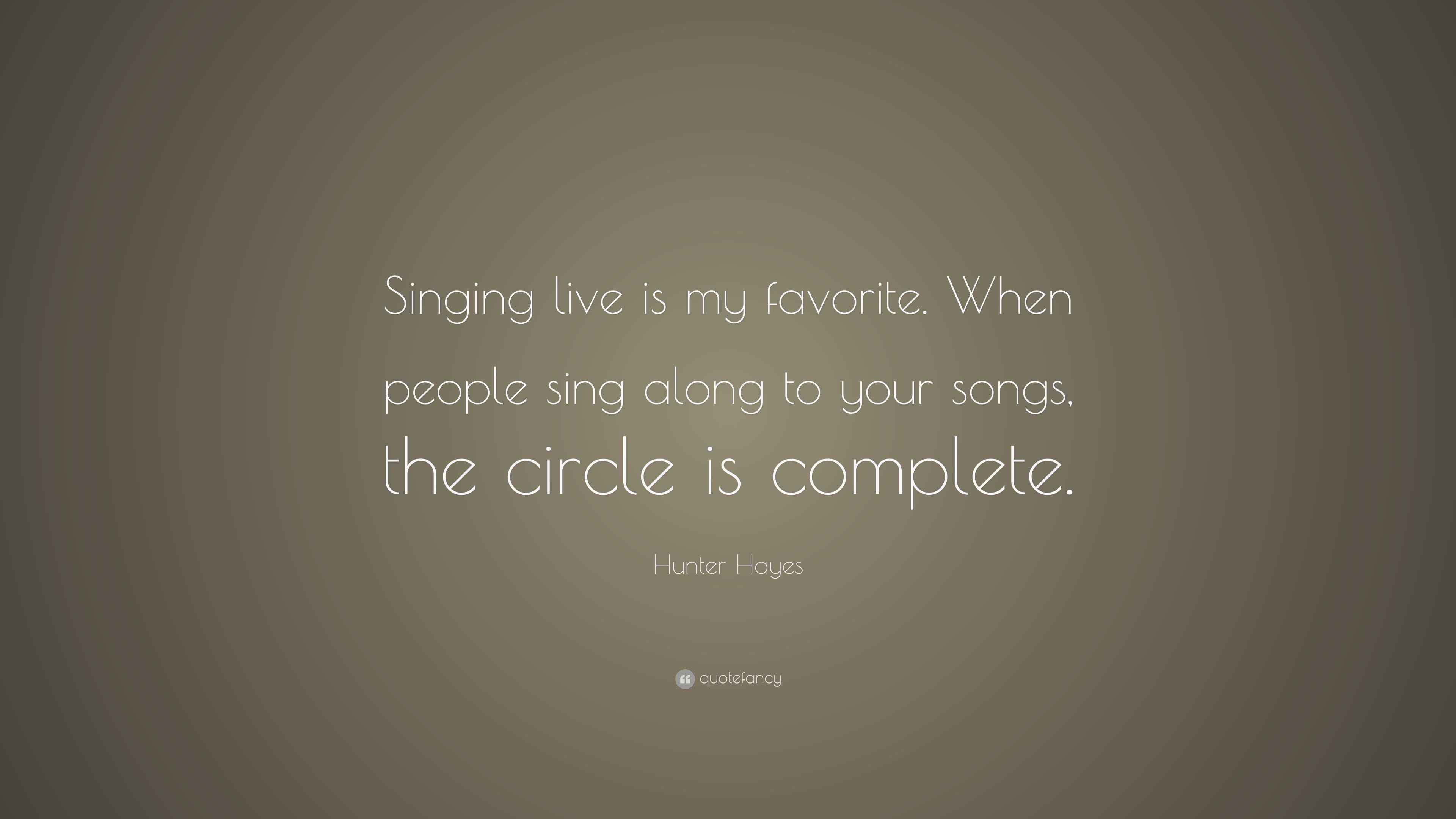 Singing Quotes And Sayings