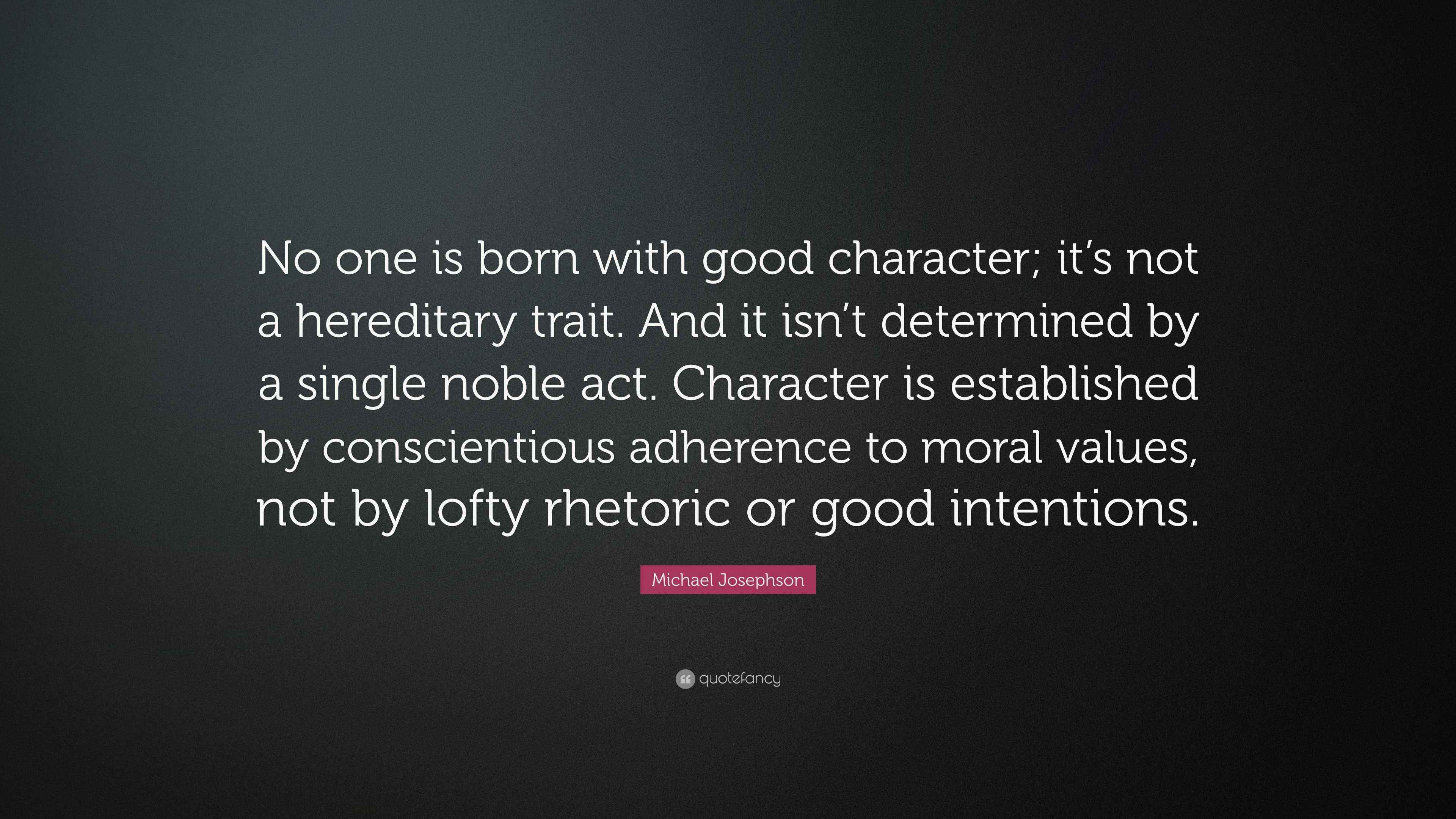 Character Trait Quote