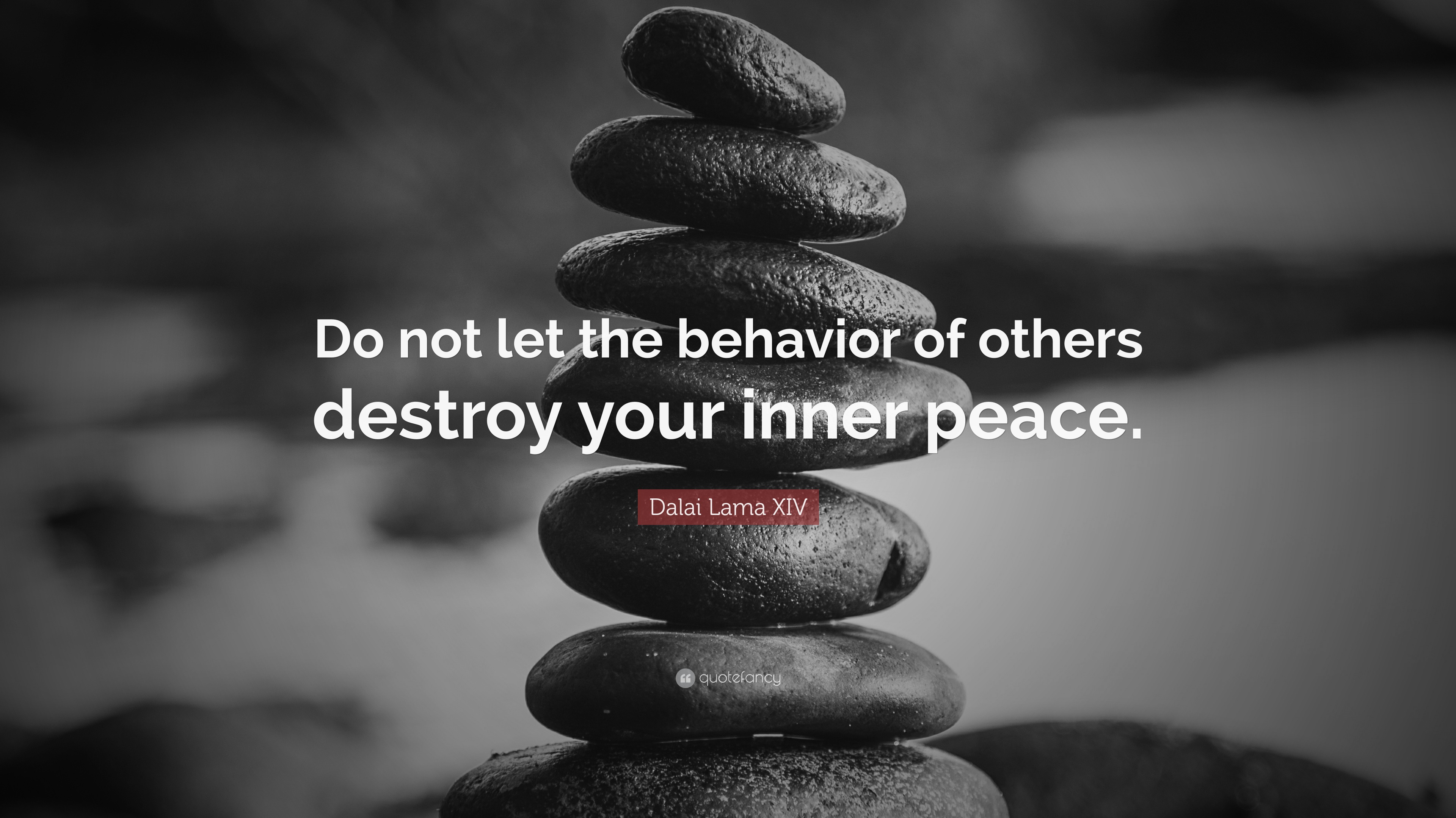 Dalai Lama XIV Quote: “Do not let the behavior of others destroy your ...