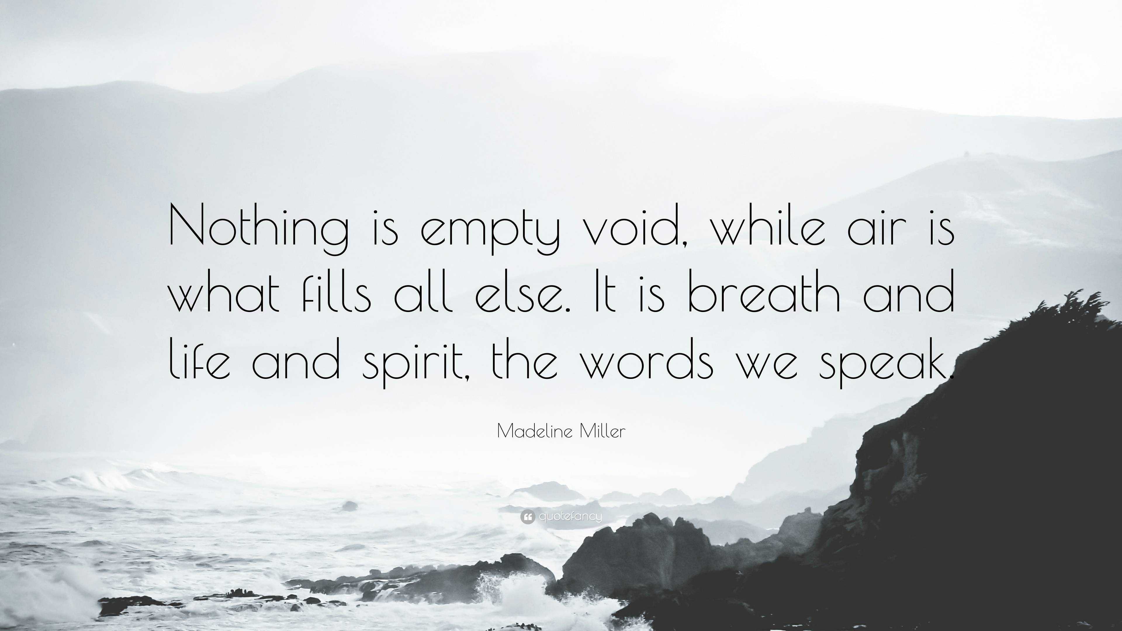 Life Void Quotes