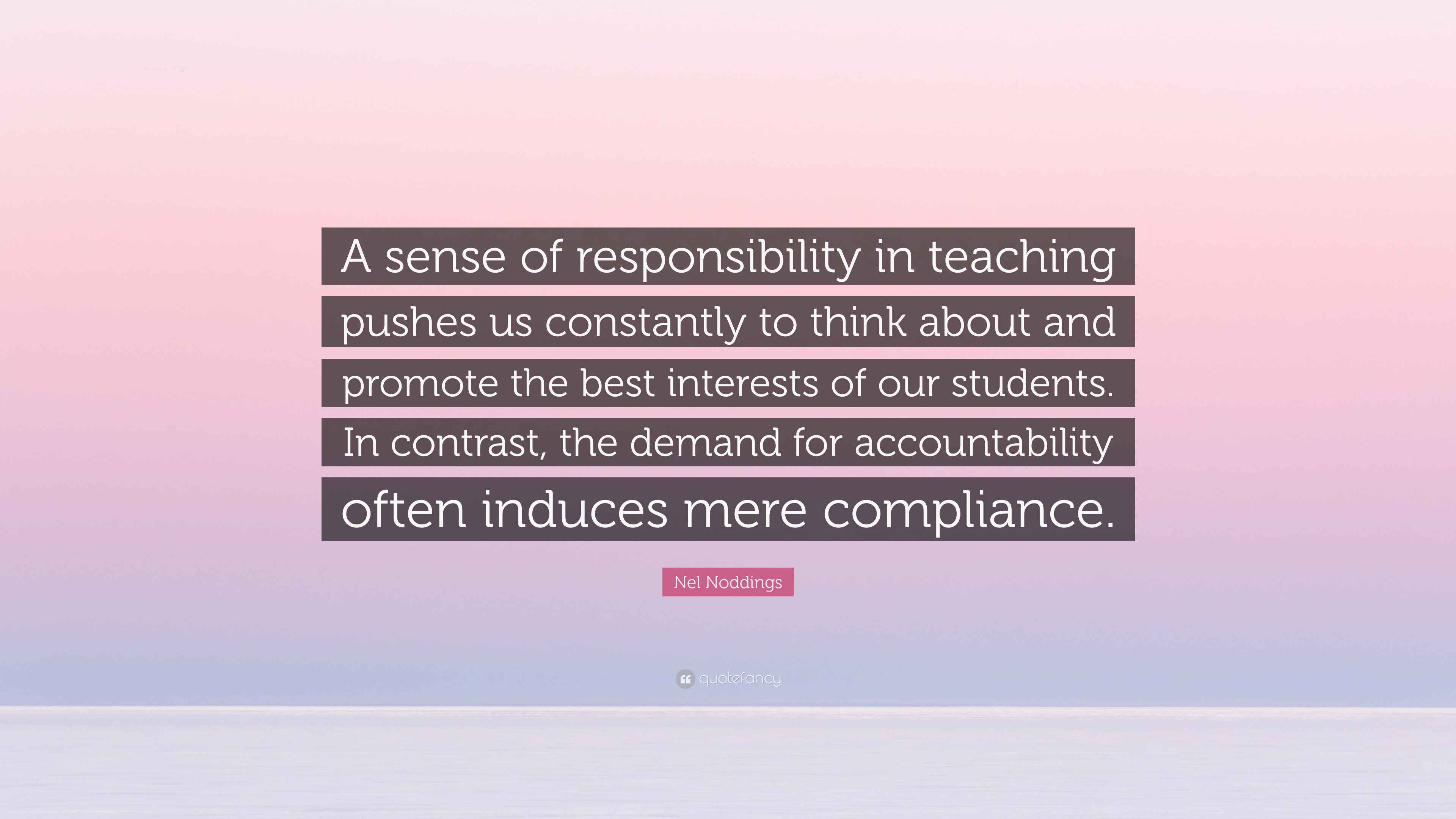 Teaching Responsibility Quotes When Children Aren't Taught