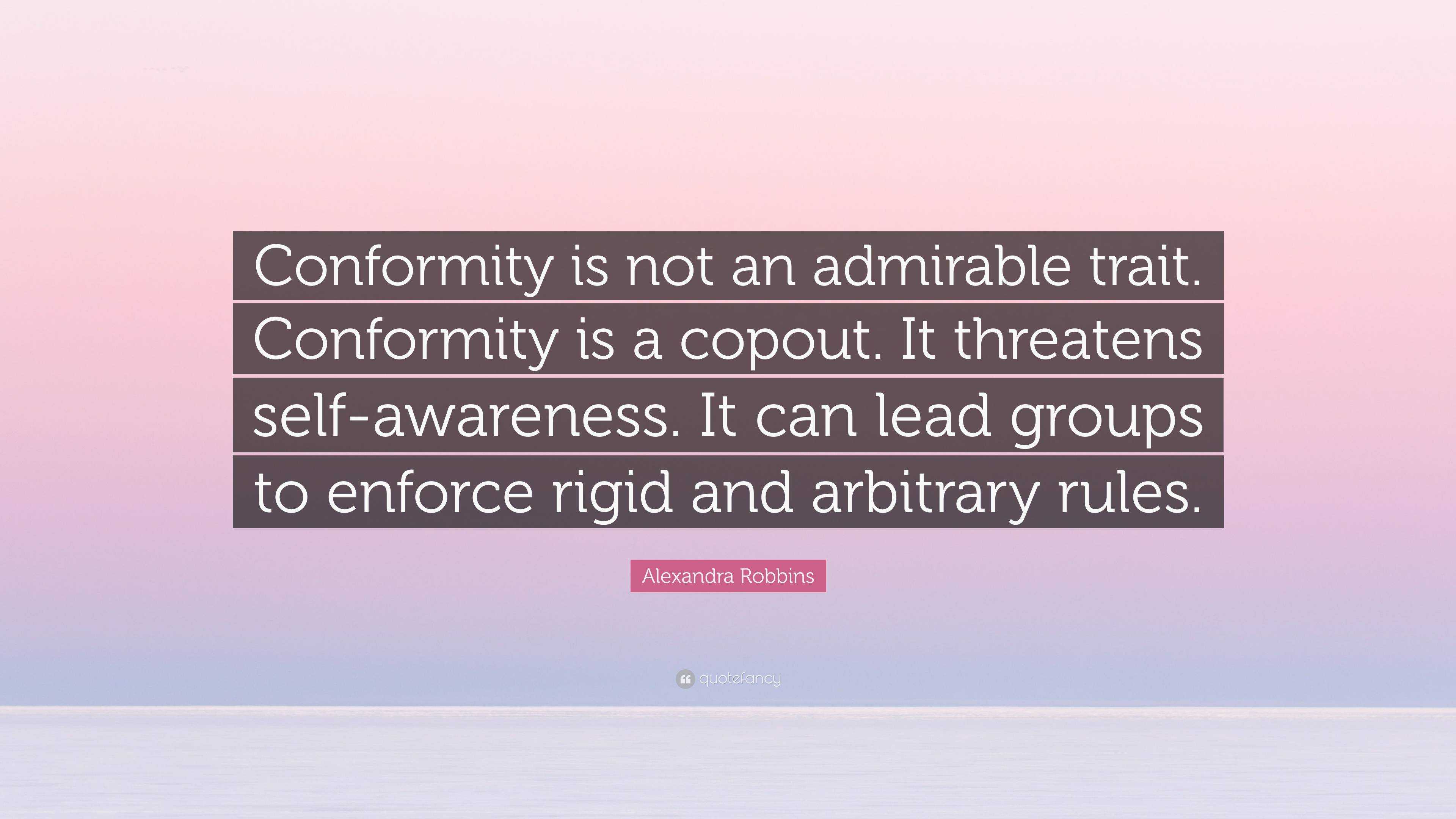 Conformity Quotes