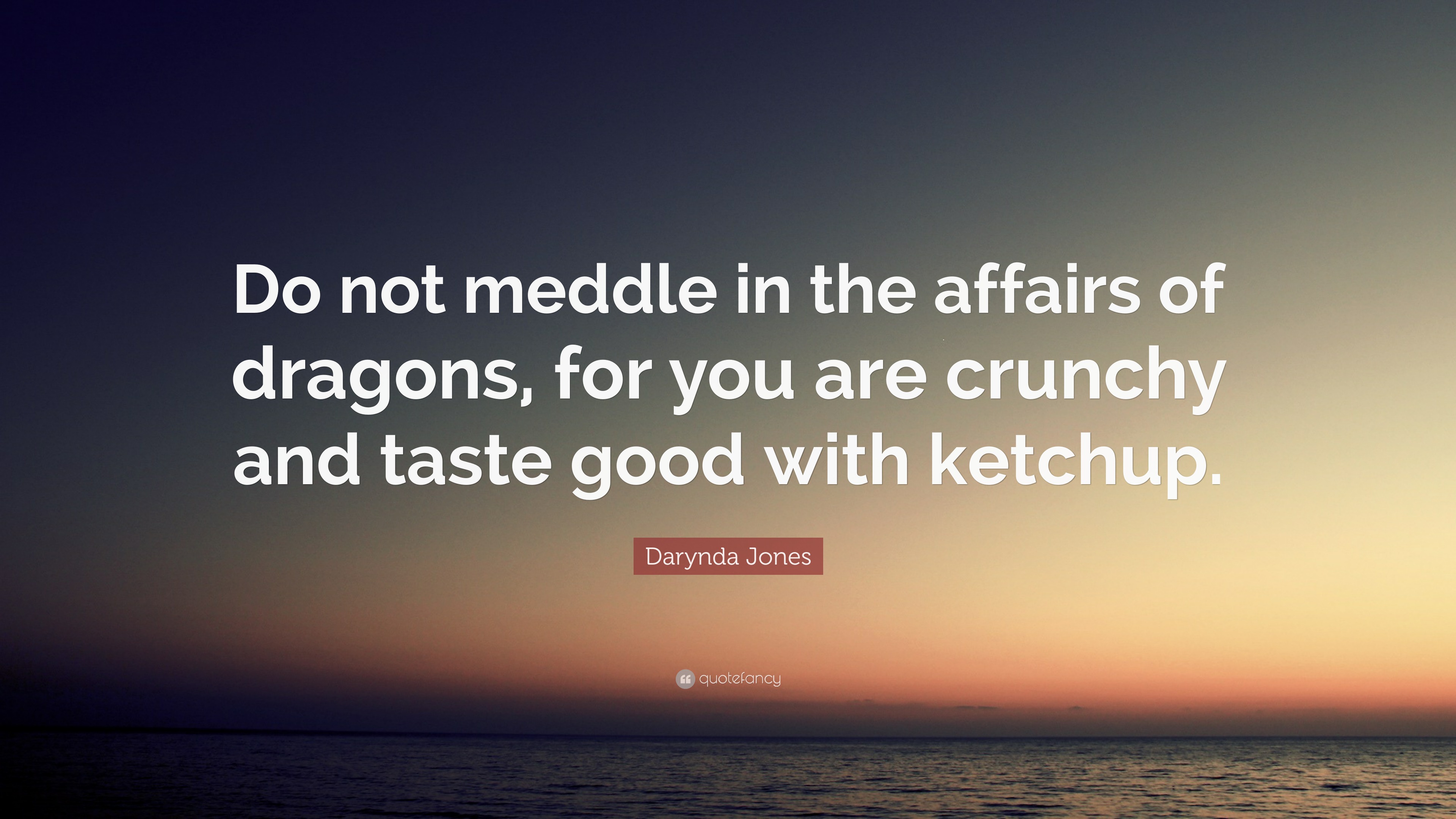 Darynda Jones Quote: “Do not meddle in the affairs of dragons, for you ...