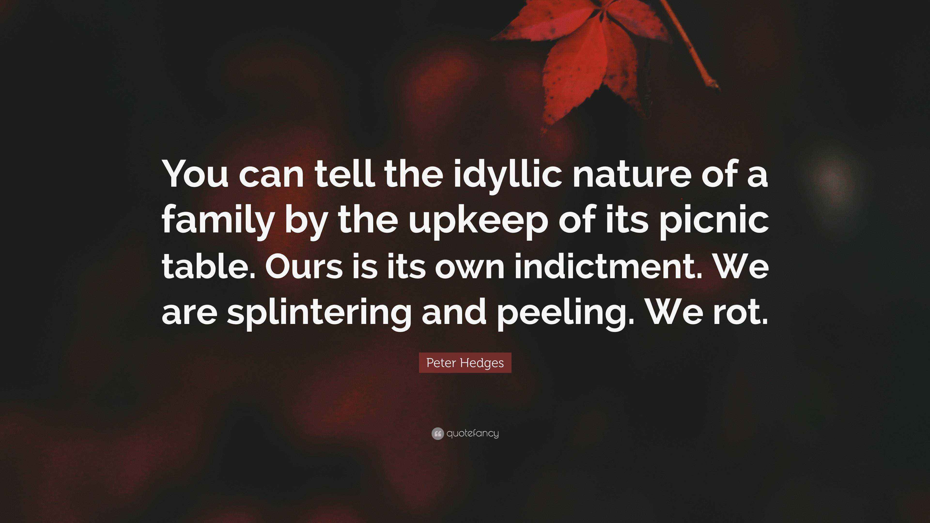 Peter Hedges Quotes