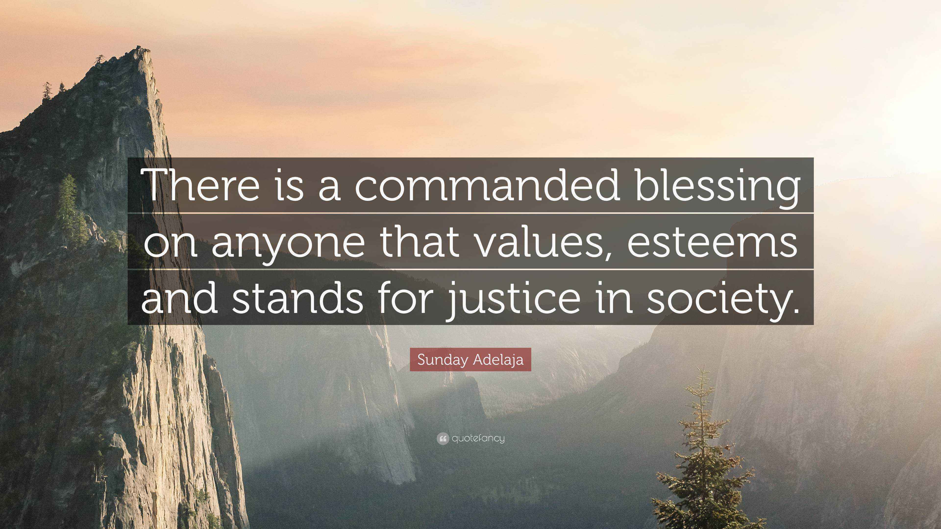Sunday Adelaja Quote: “There is a commanded blessing on anyone that ...