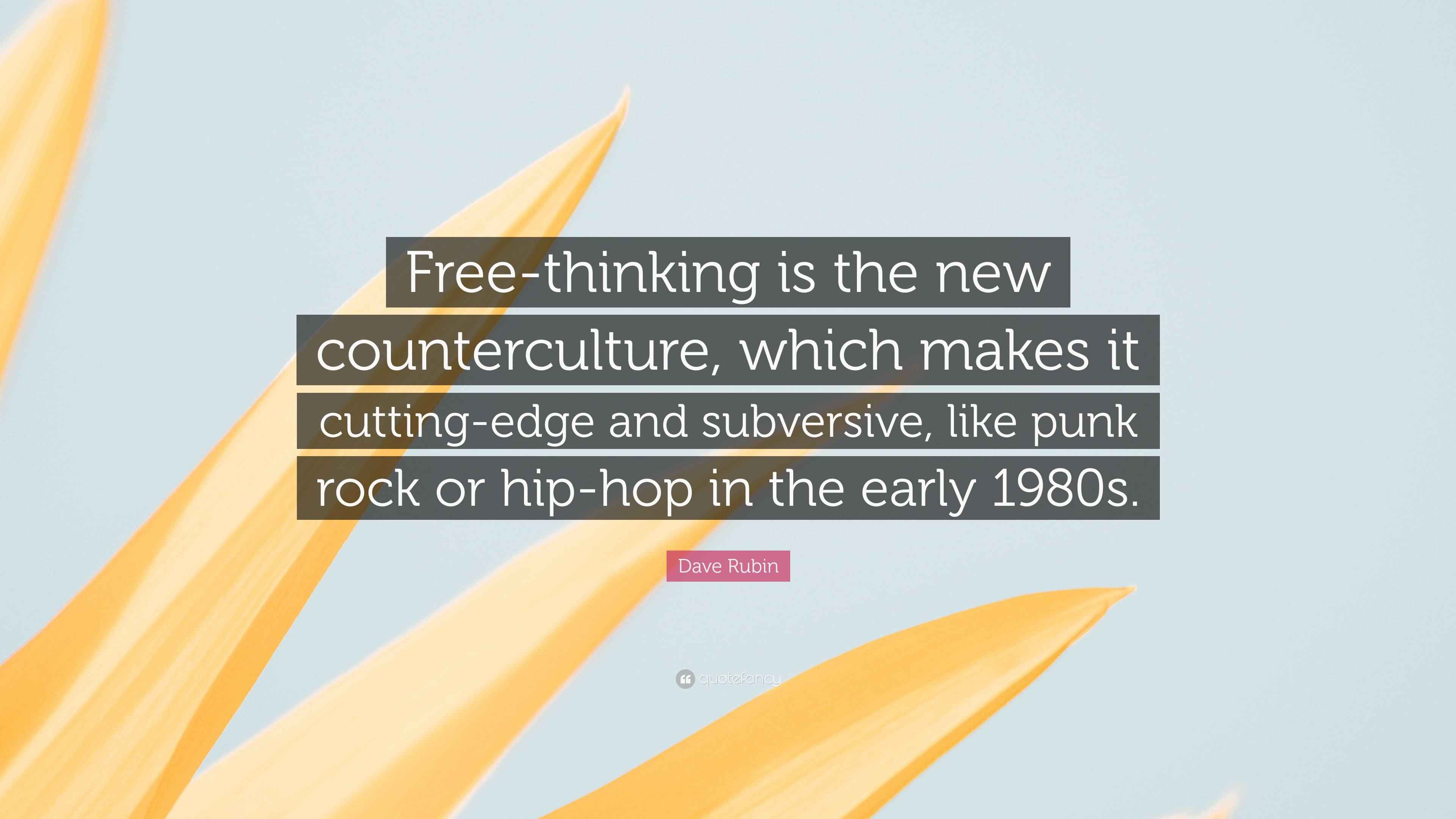 Counterculture Quotes
