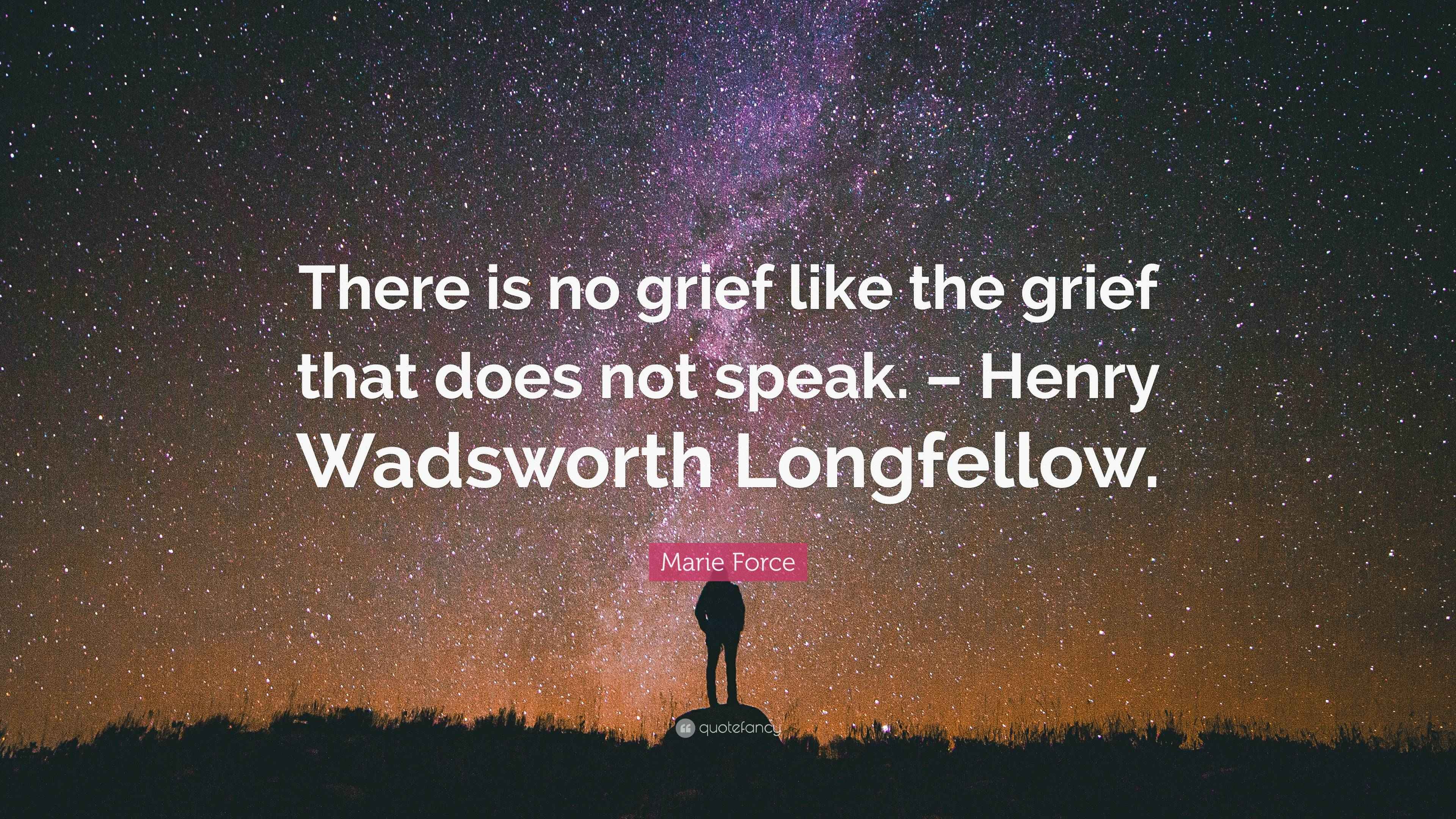 Marie Force Quote: “There is no grief like the grief that does not ...