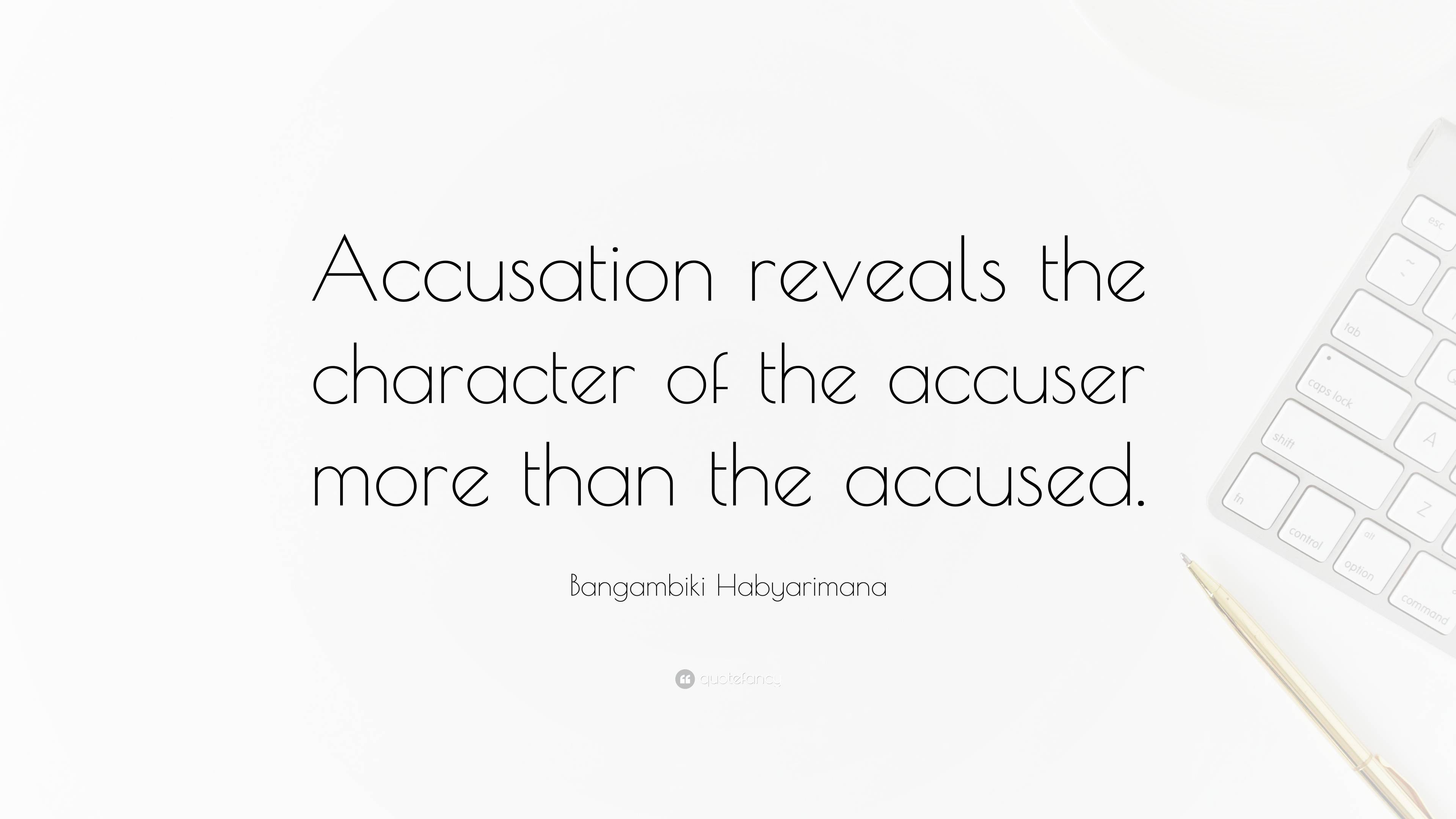 Accuser Quotes