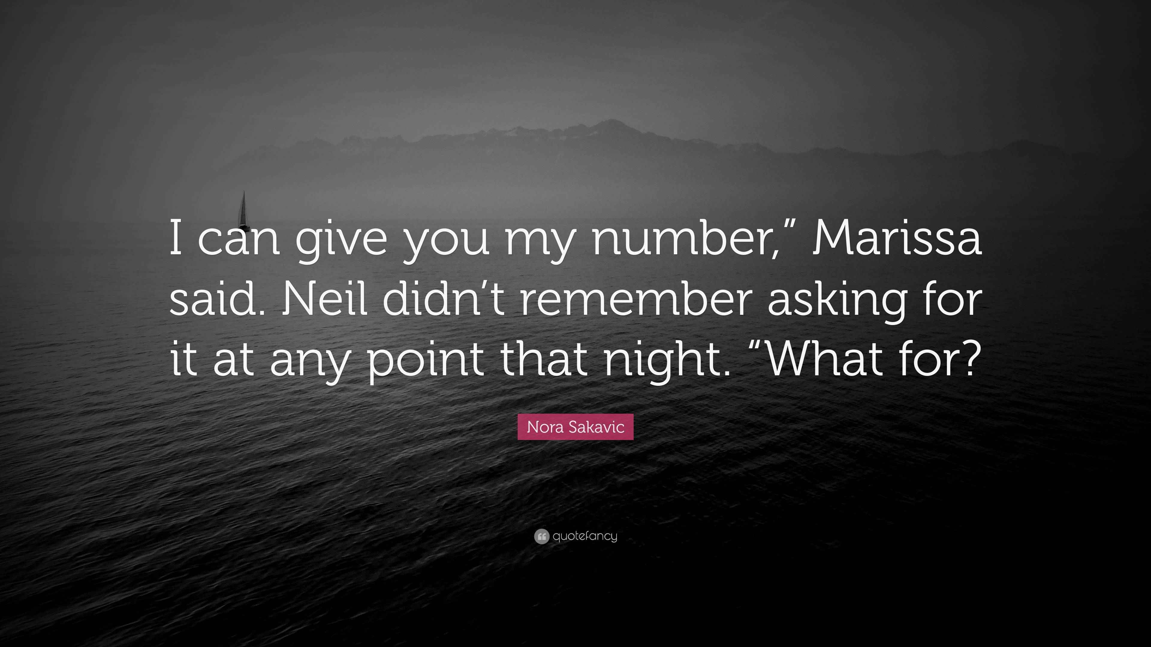 Nora Sakavic Quote: “I can give you my number,” Marissa said. Neil didn ...
