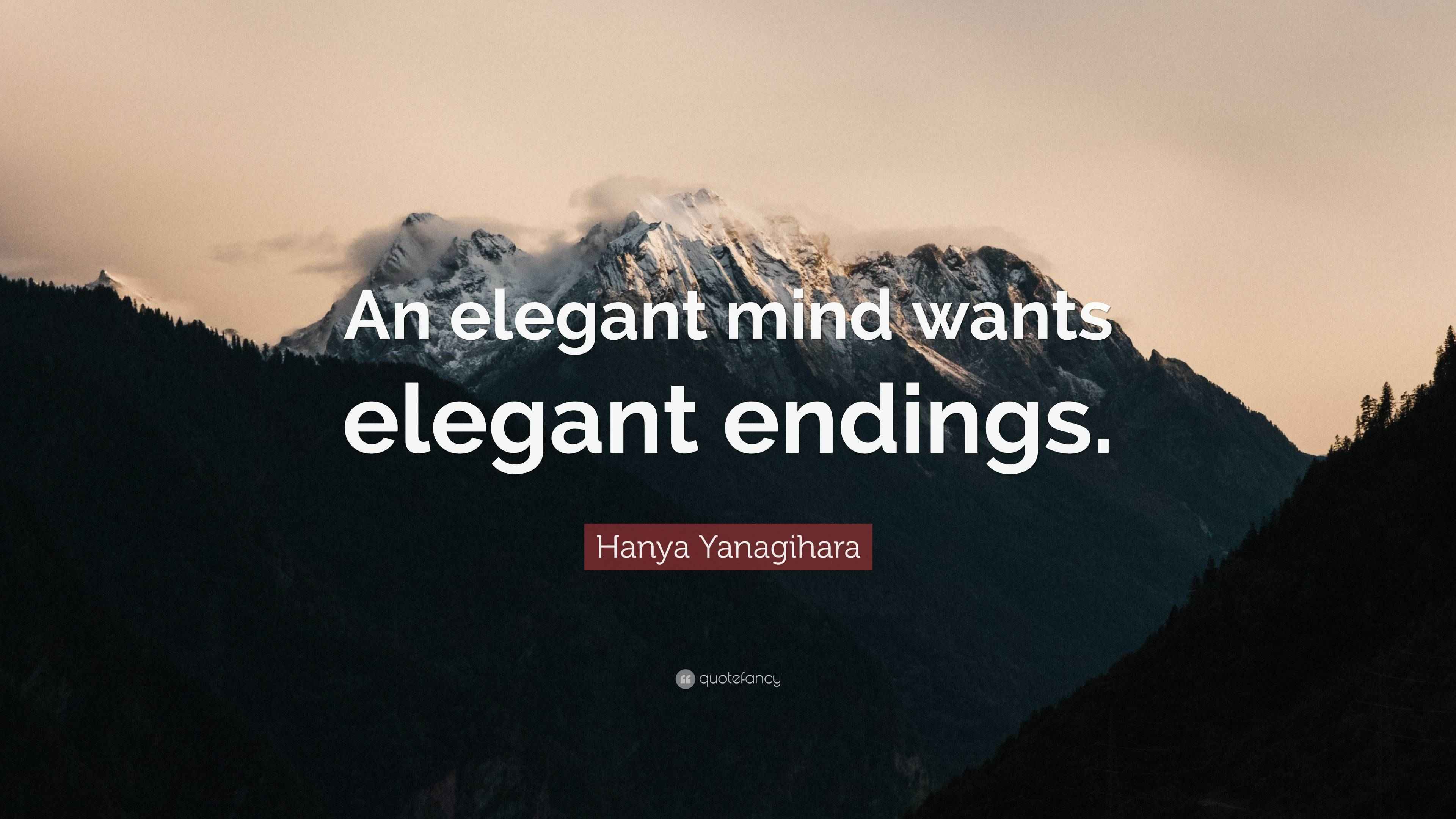 Elegant Mind Quotes