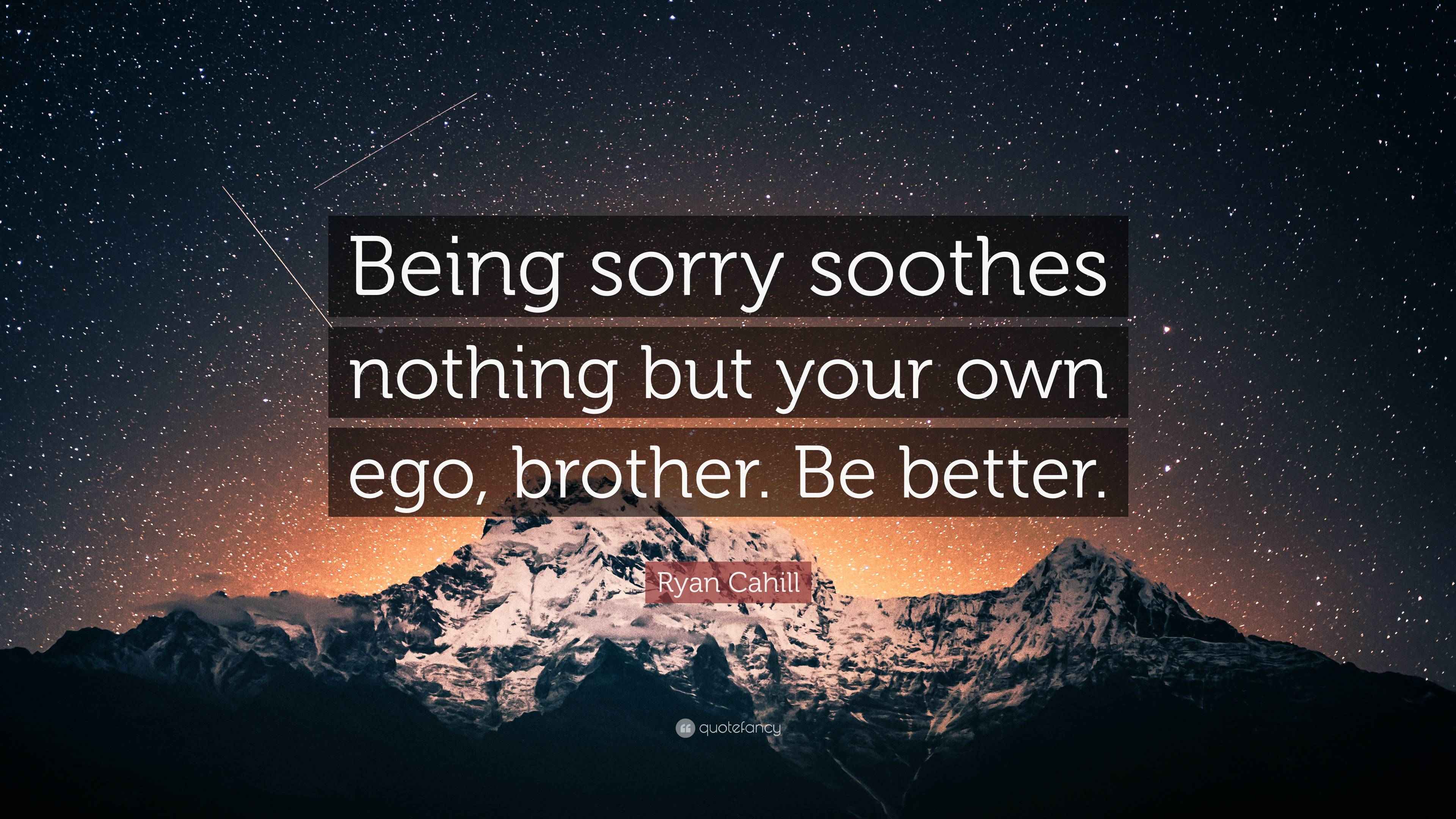 Quotes About Being Sorry