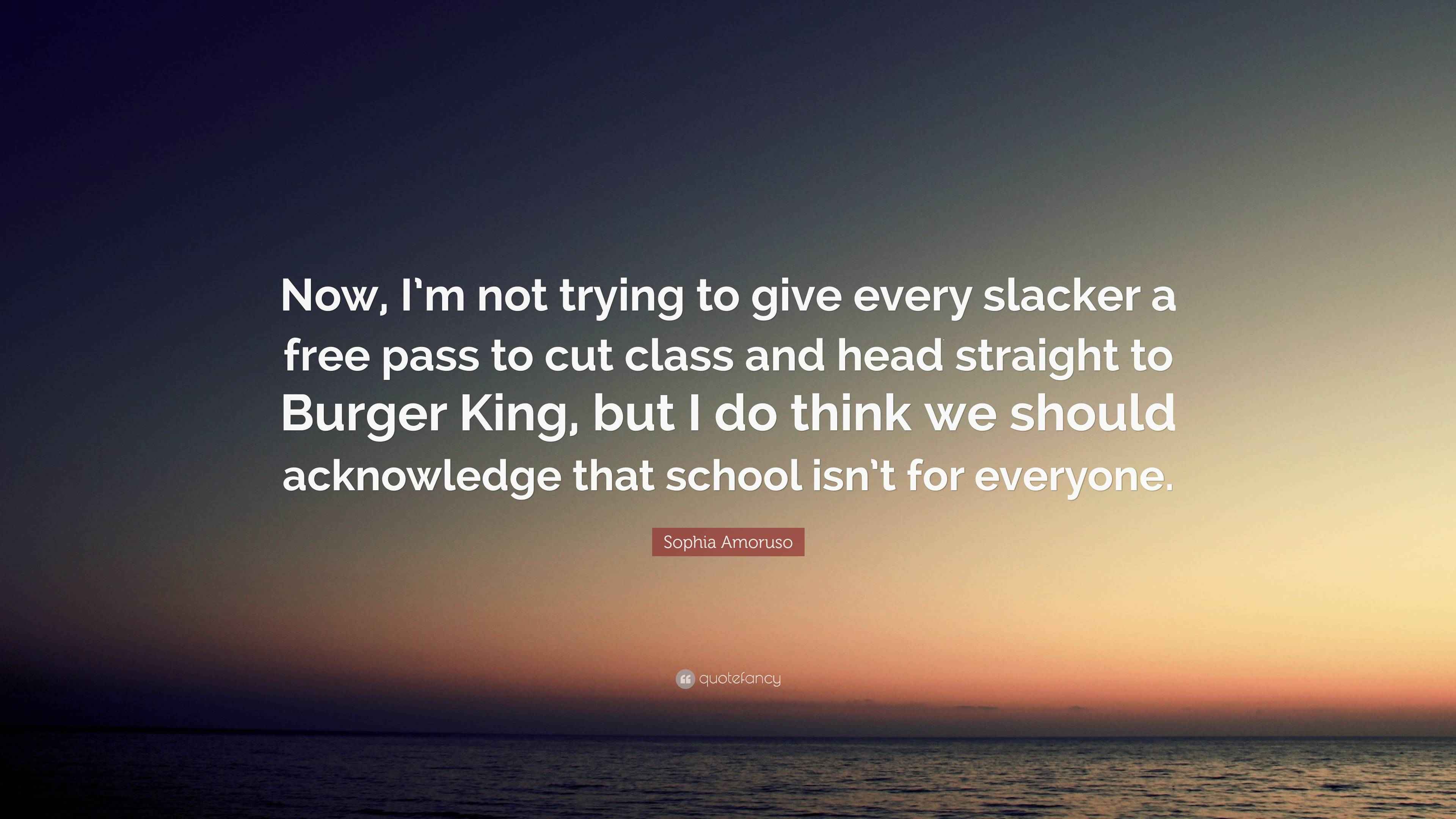 Sophia Amoruso Quote: “Now, I’m not trying to give every slacker a free ...