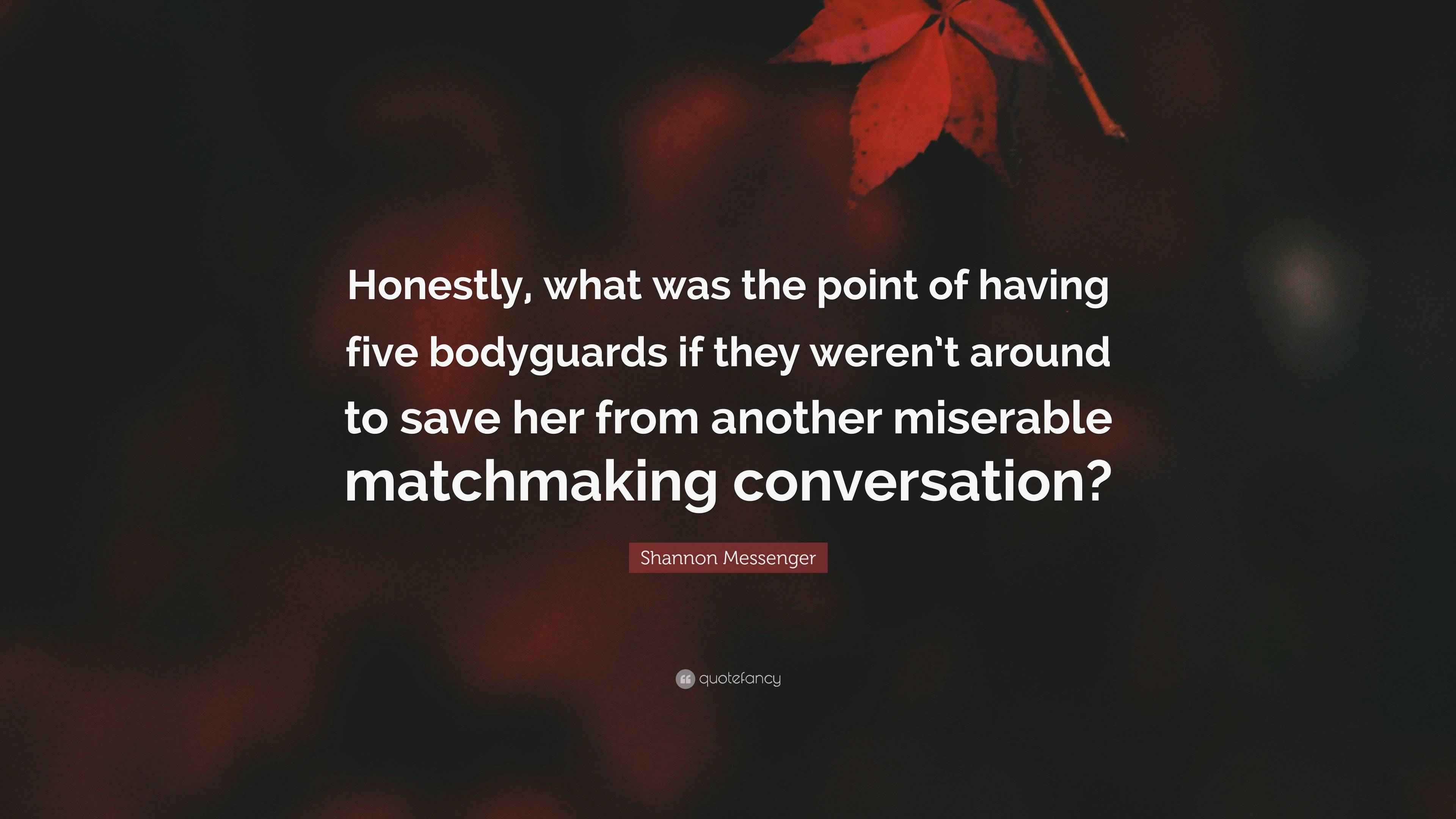 Shannon Messenger Quote: “Honestly, what was the point of having five ...