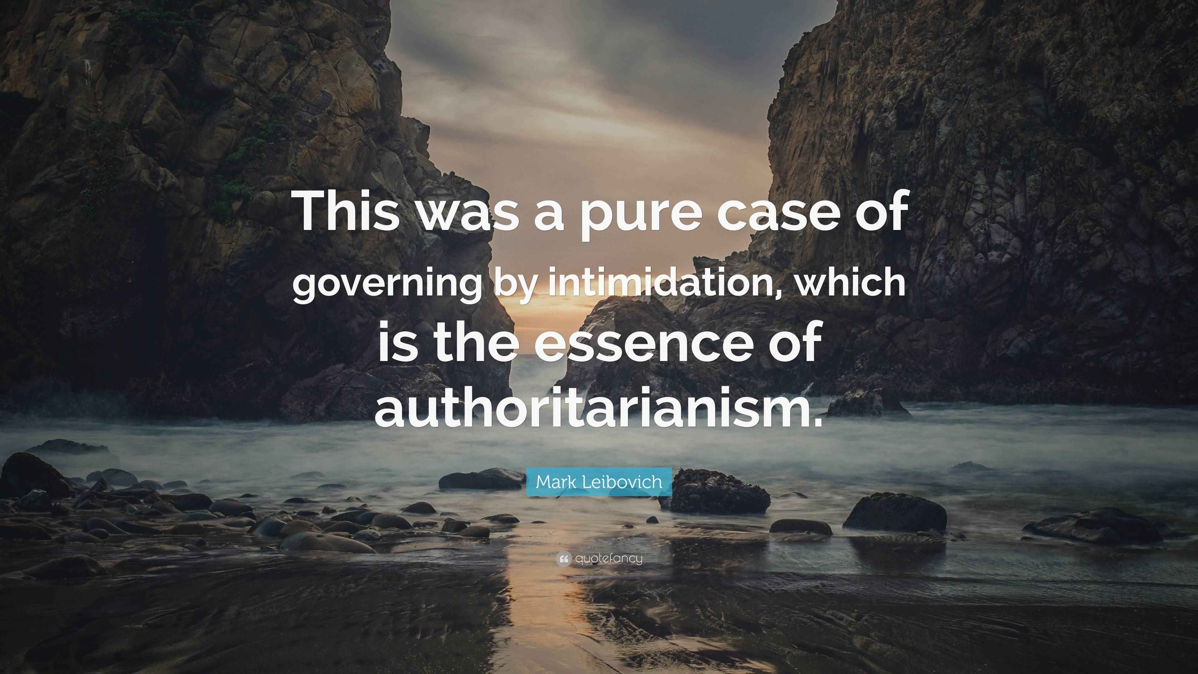 Mark Leibovich Quote: “This was a pure case of governing by ...