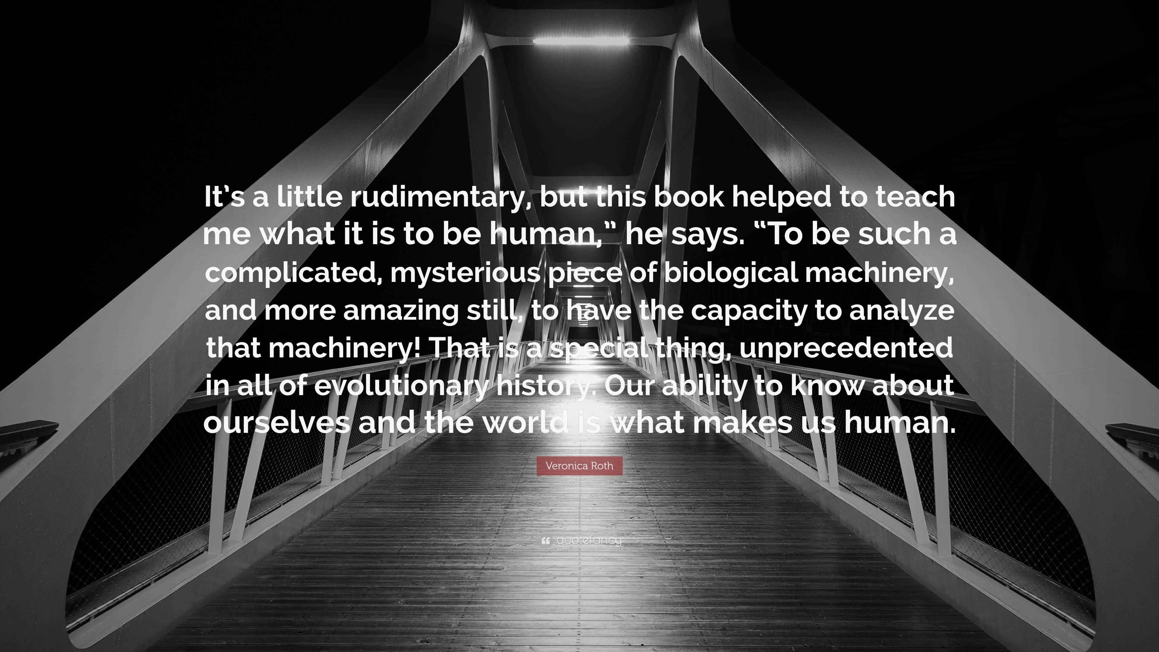 Veronica Roth Quote: “It’s a little rudimentary, but this book helped ...