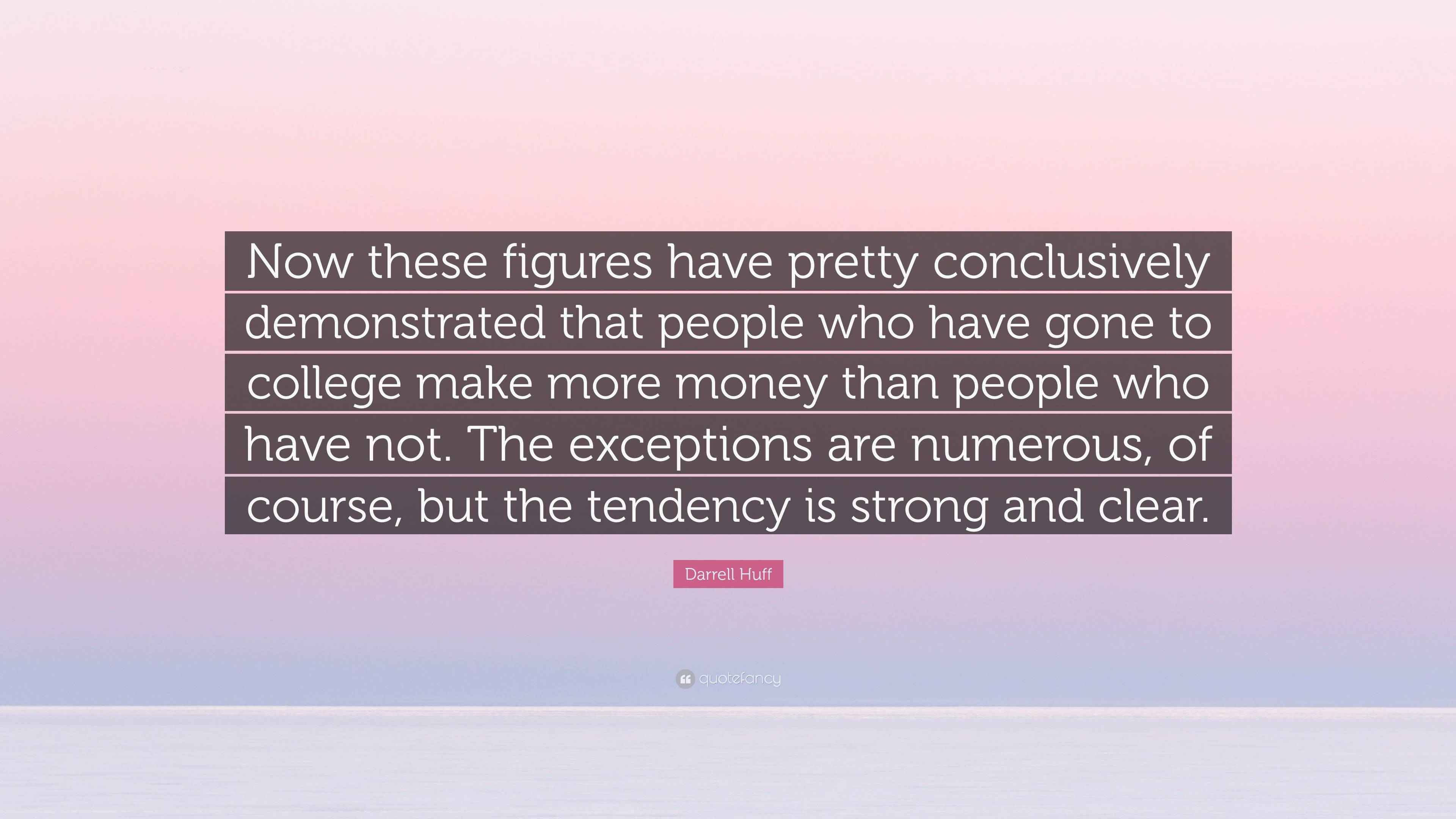 Darrell Huff Quote: “Now these figures have pretty conclusively ...