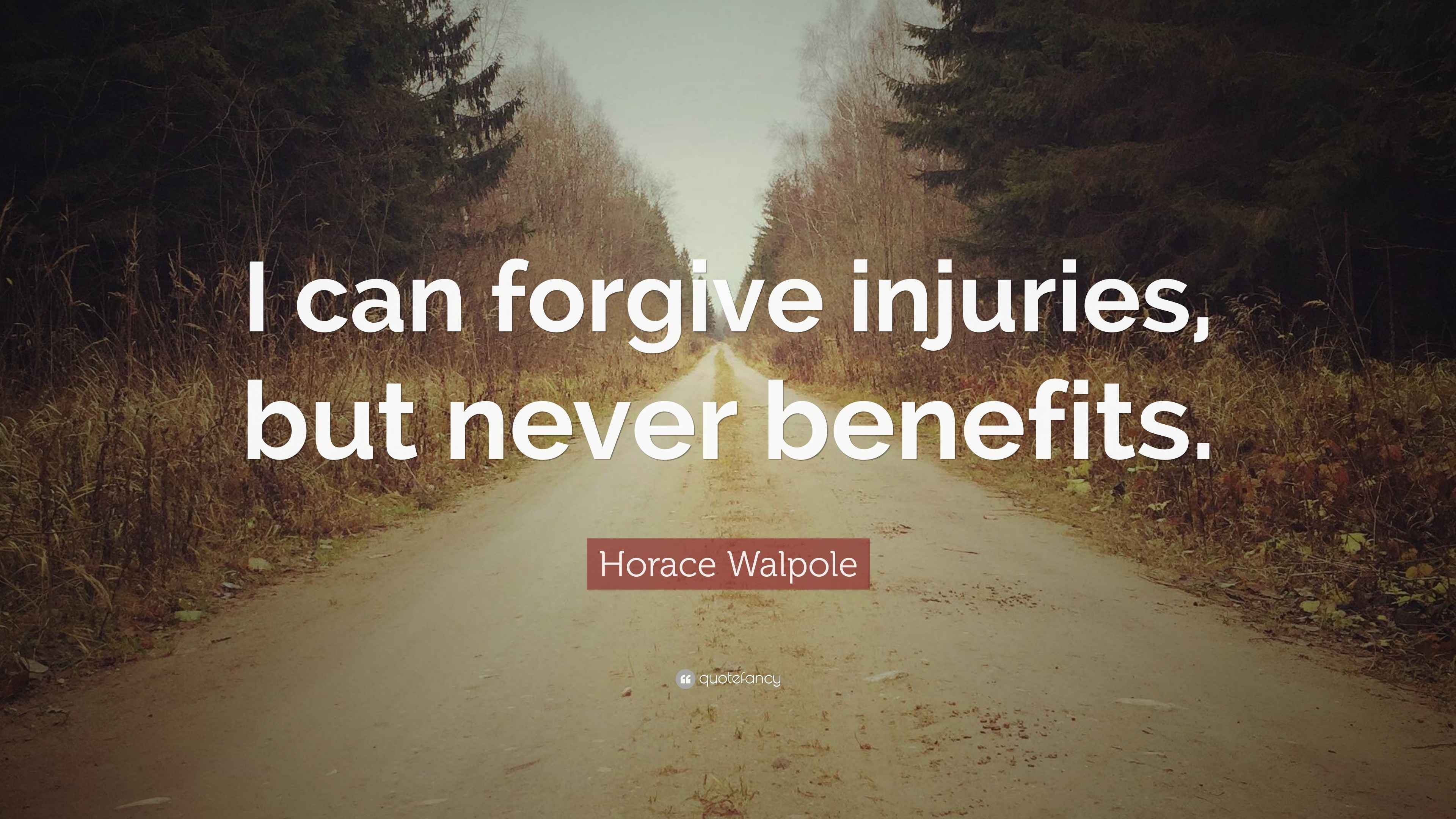 Forgive All Injuries