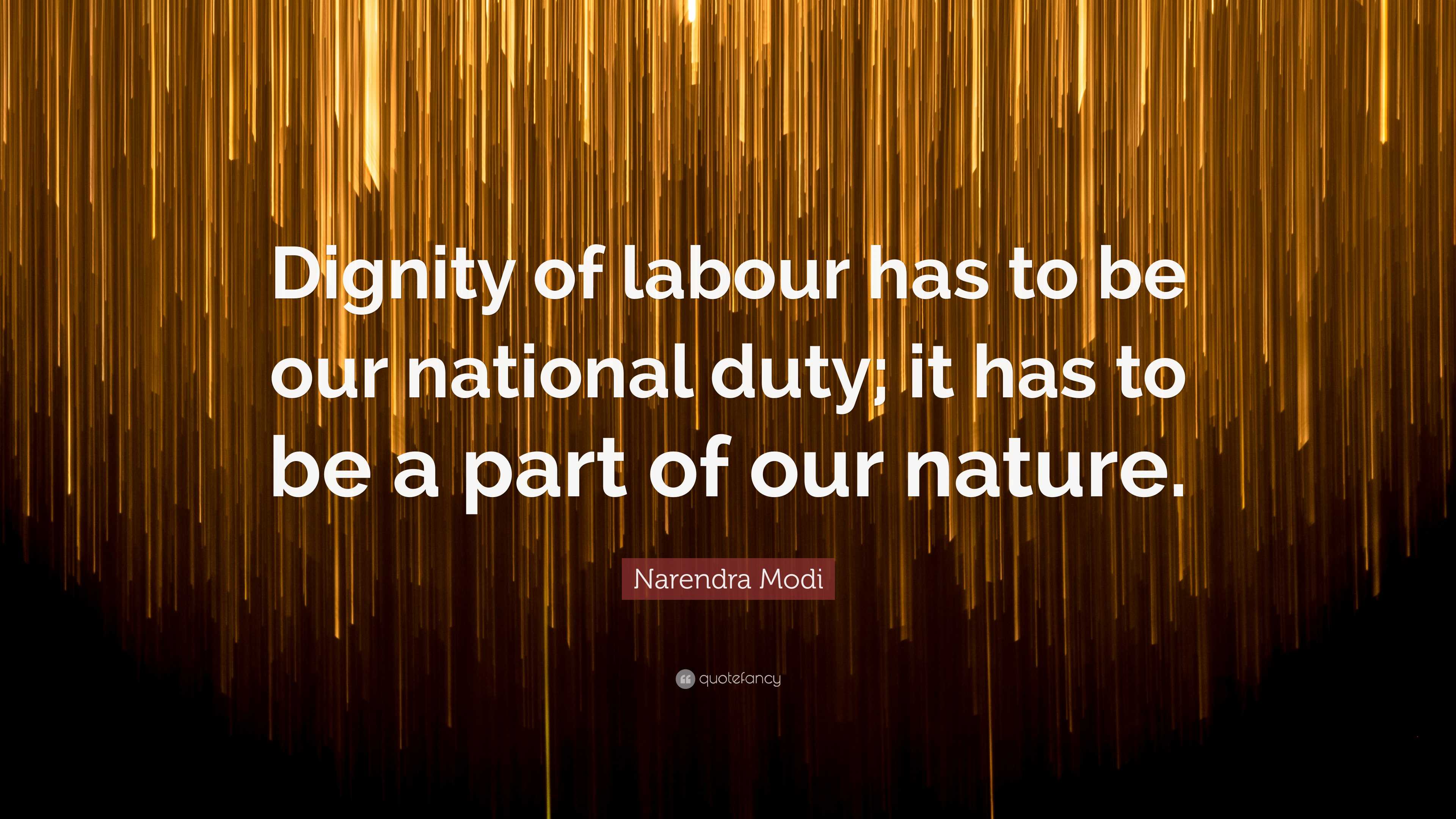 Dignity Of Labour Quotes Labour Markets Are About People. And People