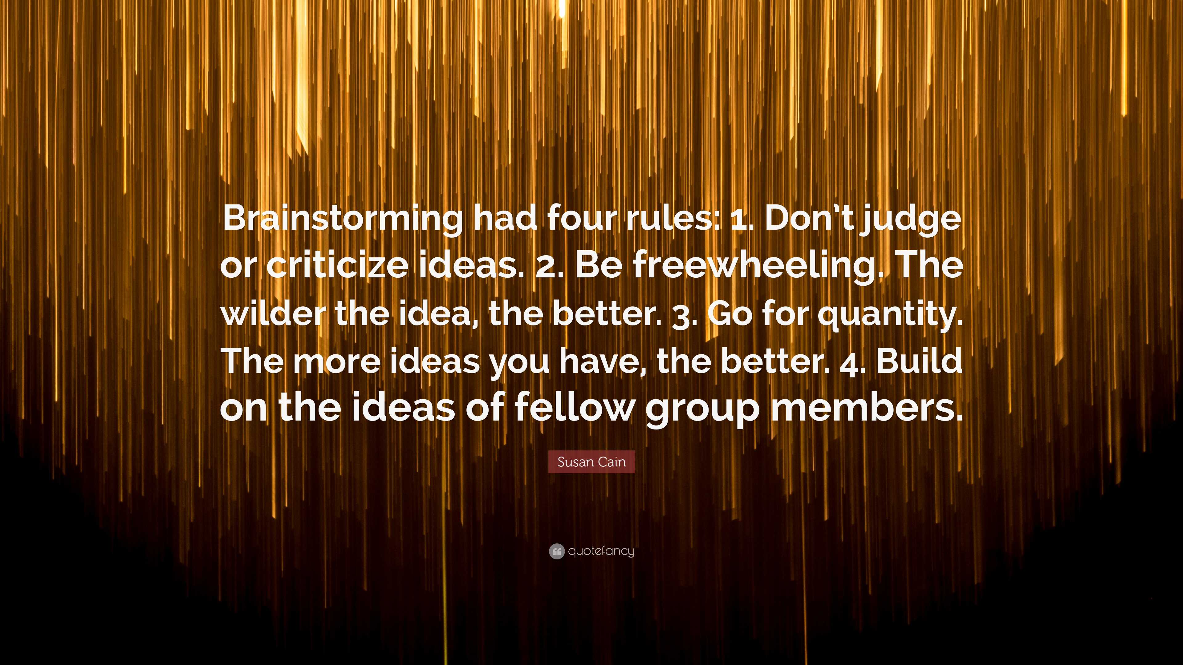 Brainstorming Quotes