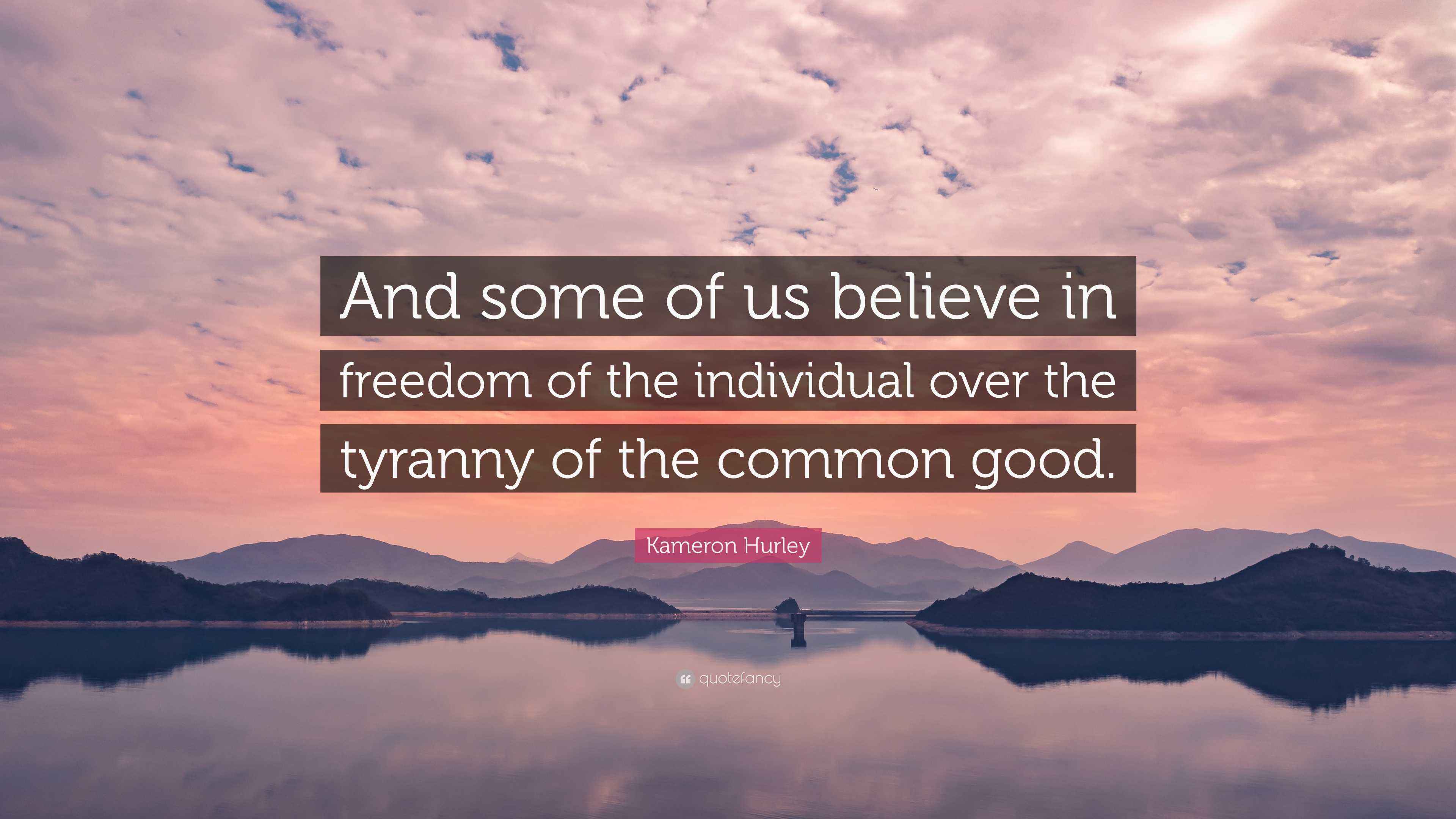 Kameron Hurley Quote: “And some of us believe in freedom of the ...