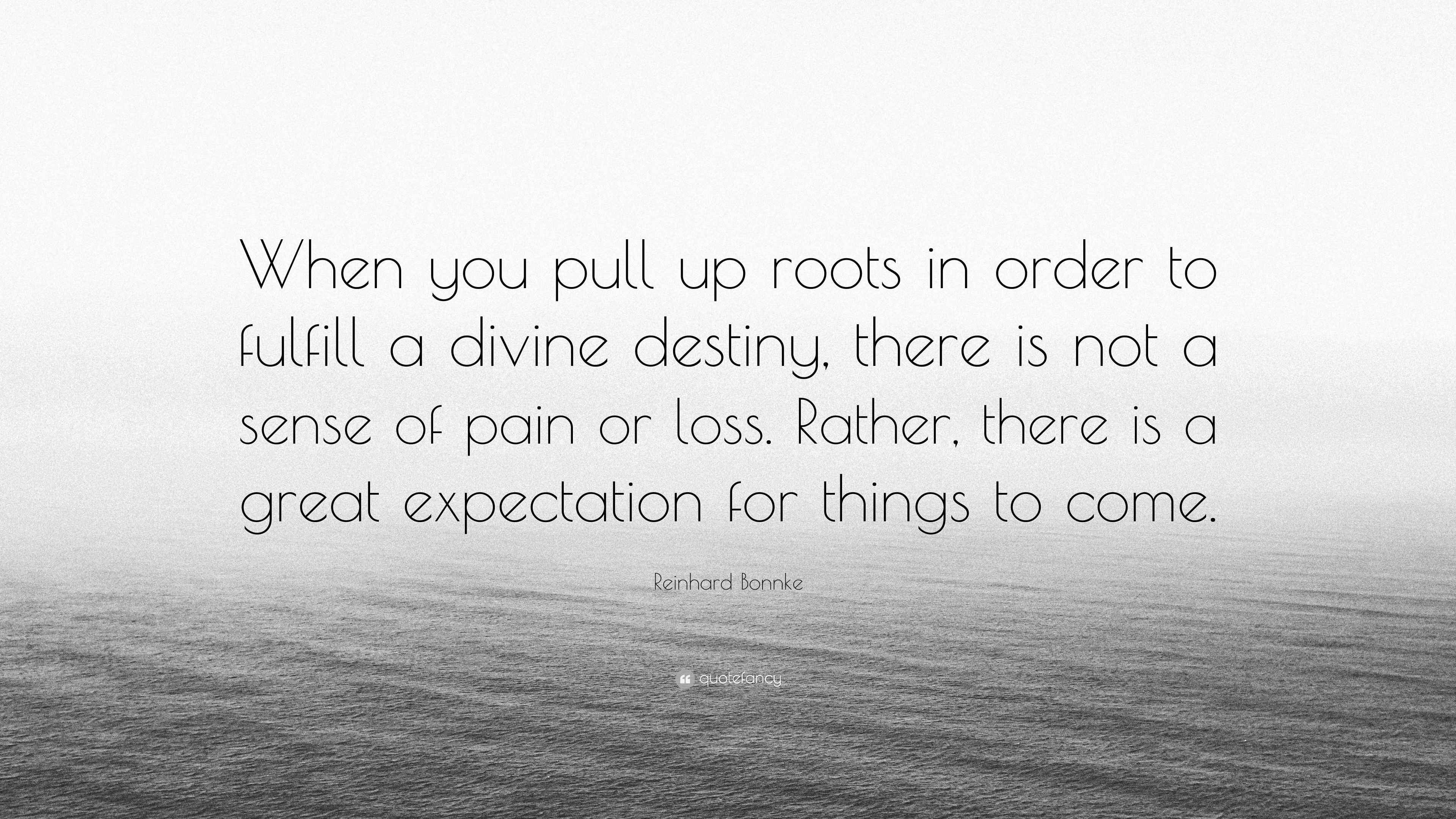 Reinhard Bonnke Quote: “When you pull up roots in order to fulfill a ...