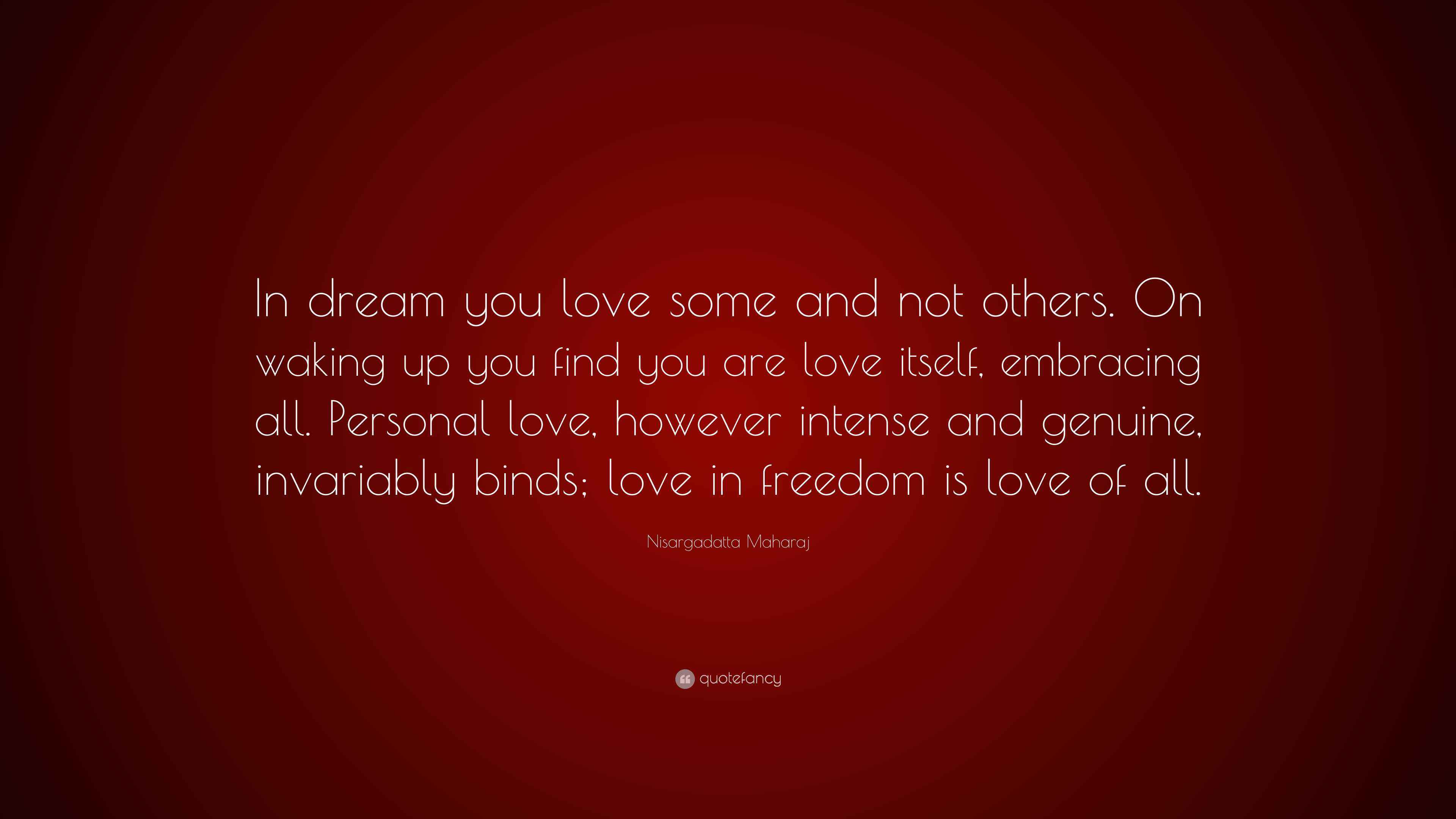 Dream Love Quote Wallpaper