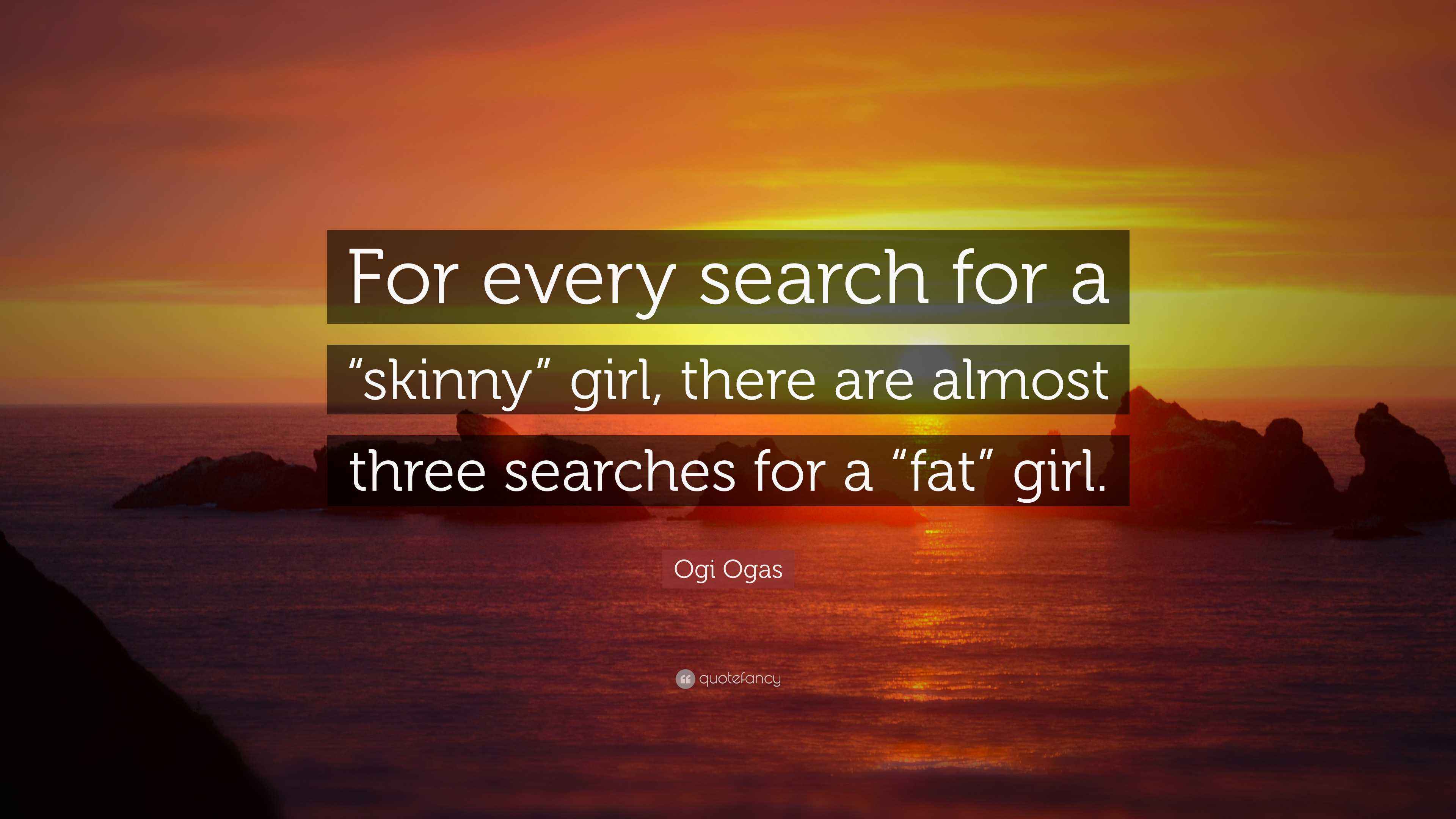 Skinny Fat Girl Quotes
