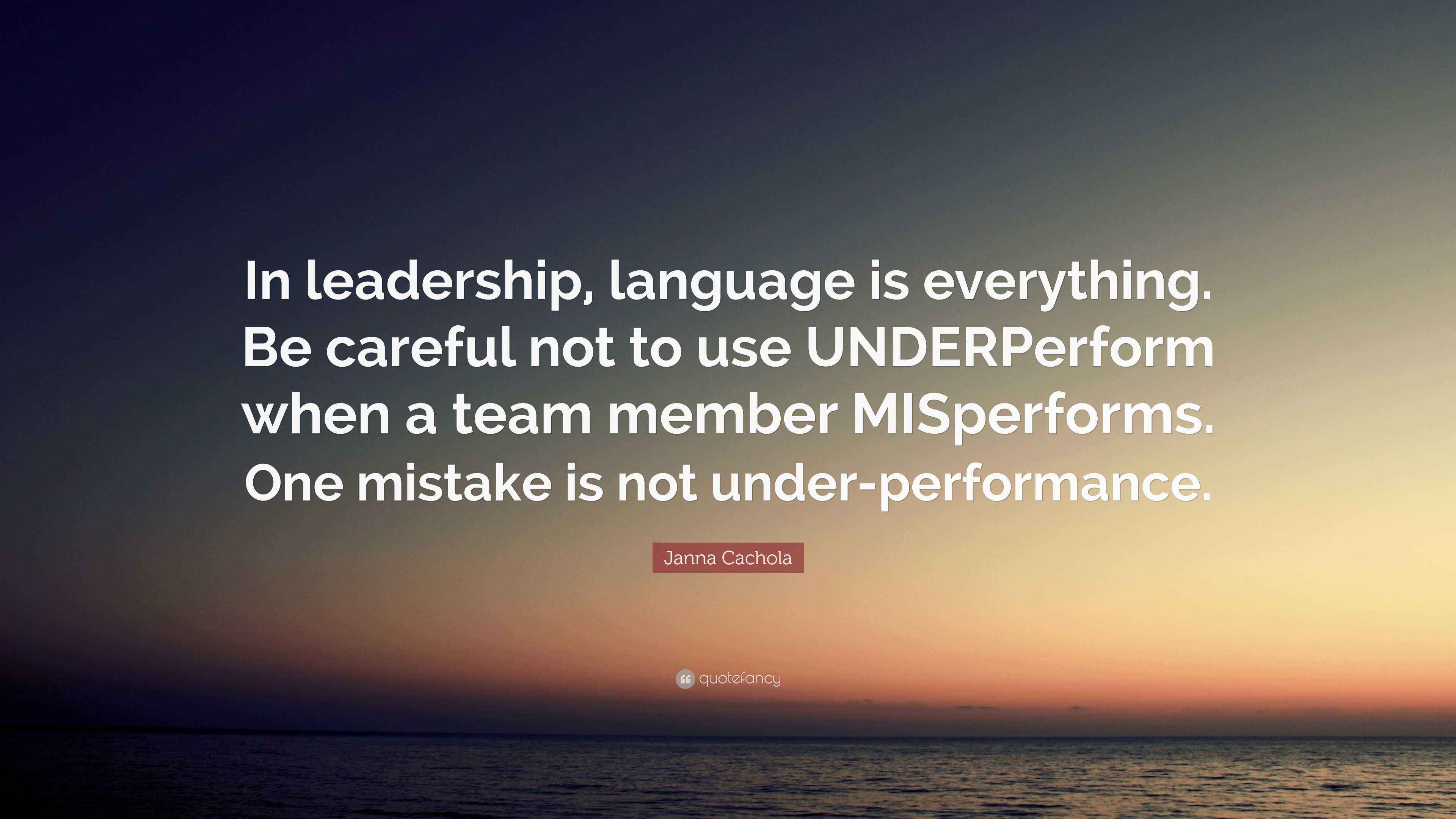 Leadership Language Quotes