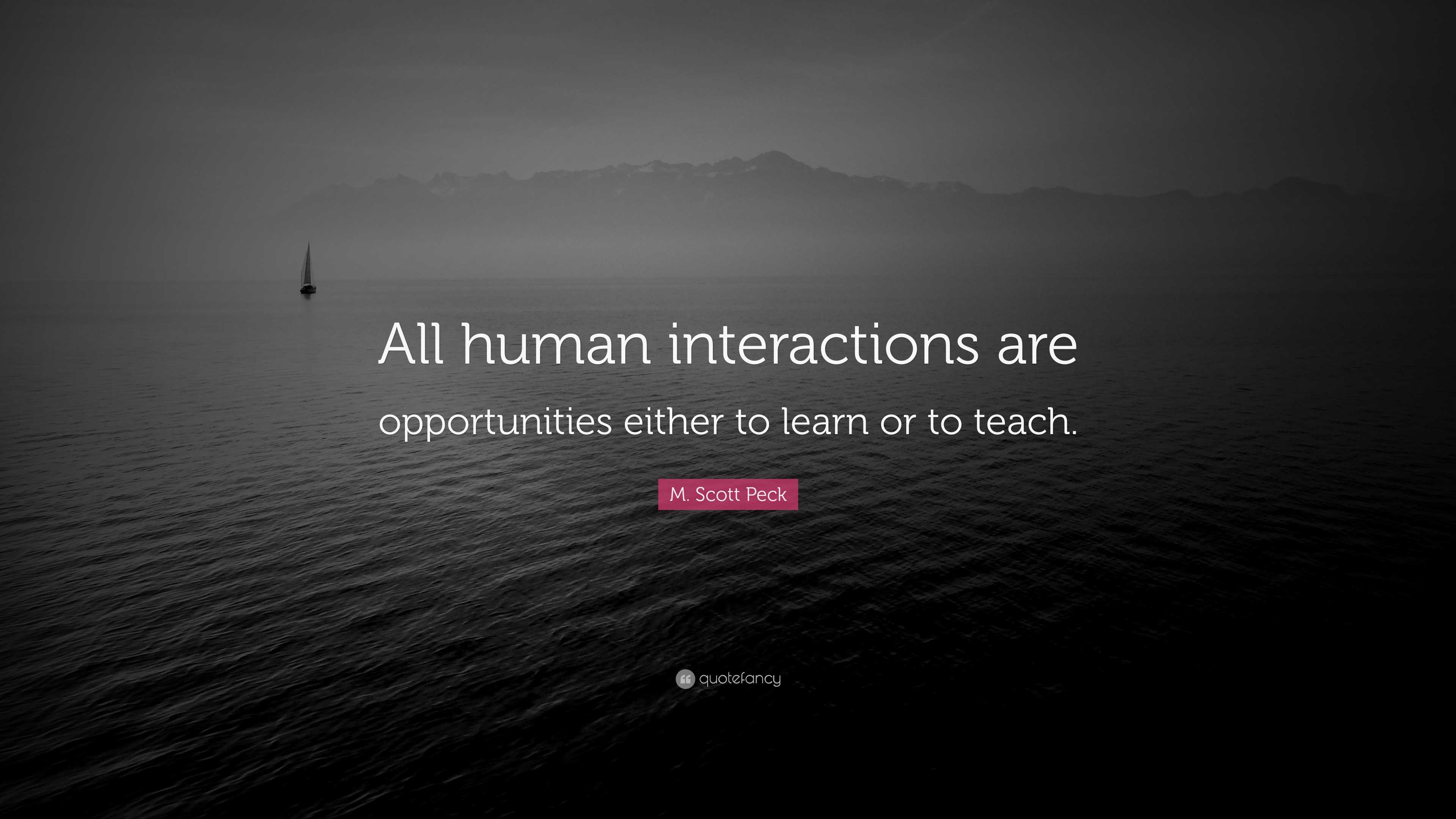 Human Interactions