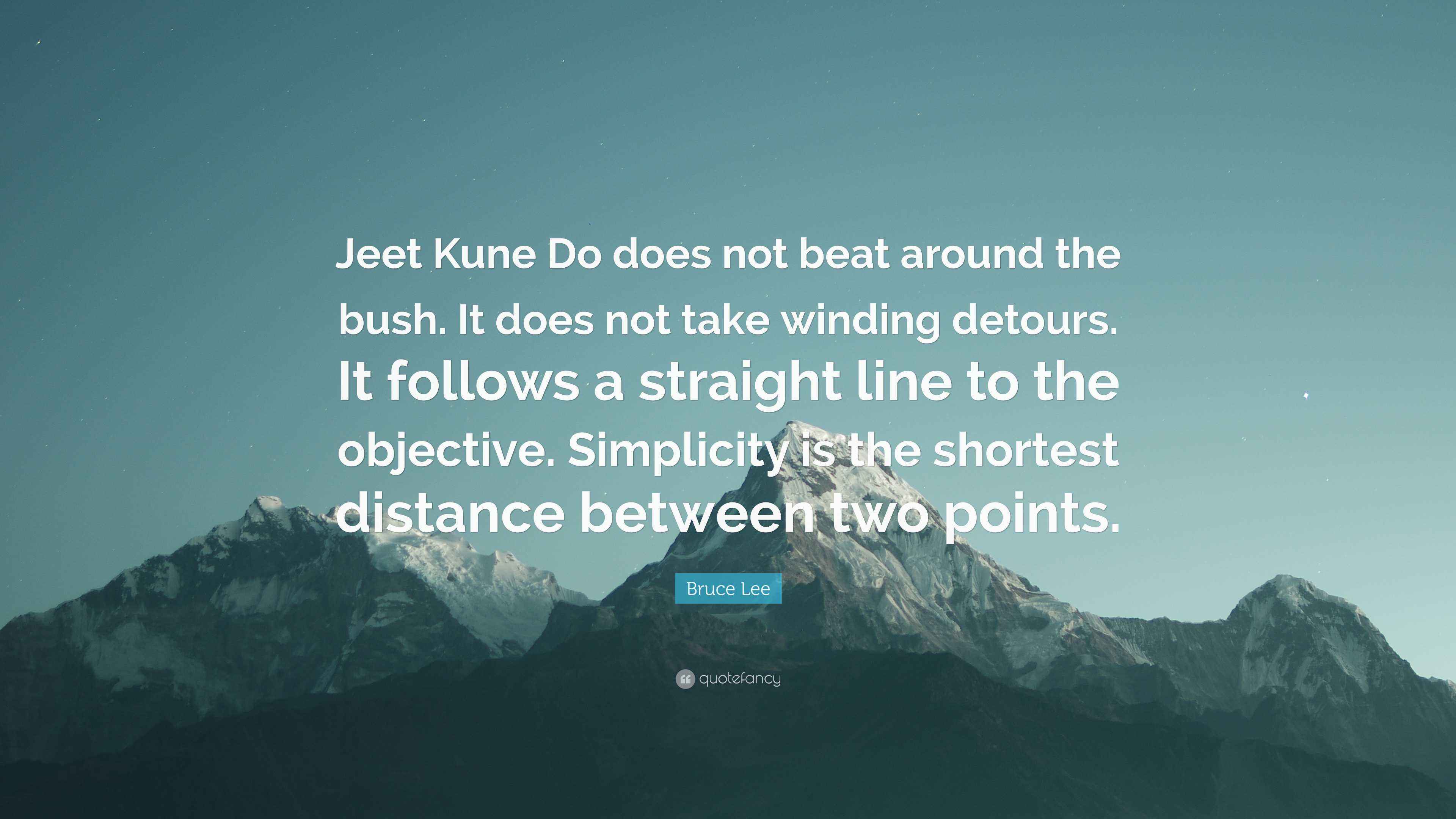 Bruce Lee Jeet Kune Do Quotes