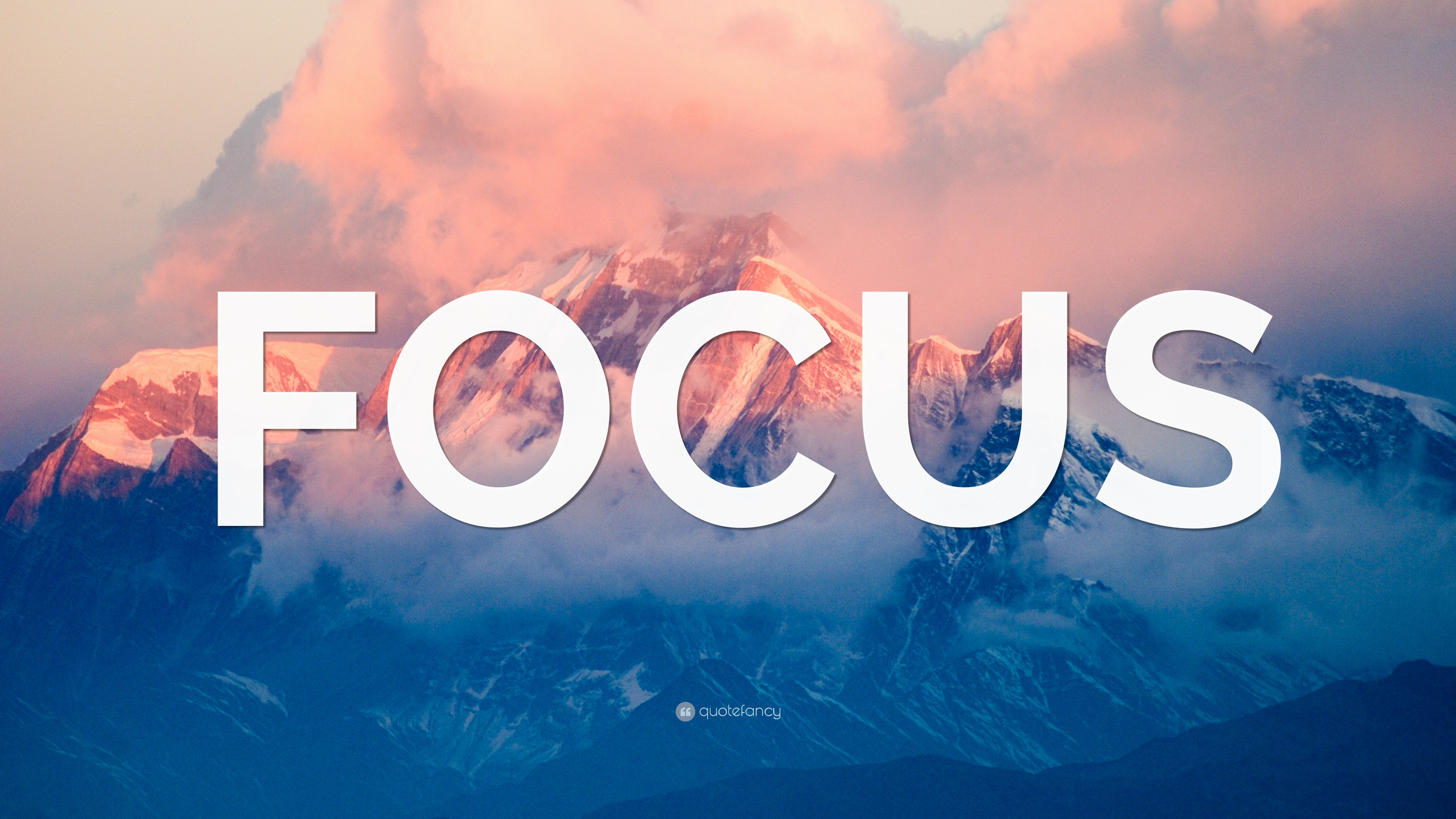 “FOCUS” Wallpaper by QuoteFancy