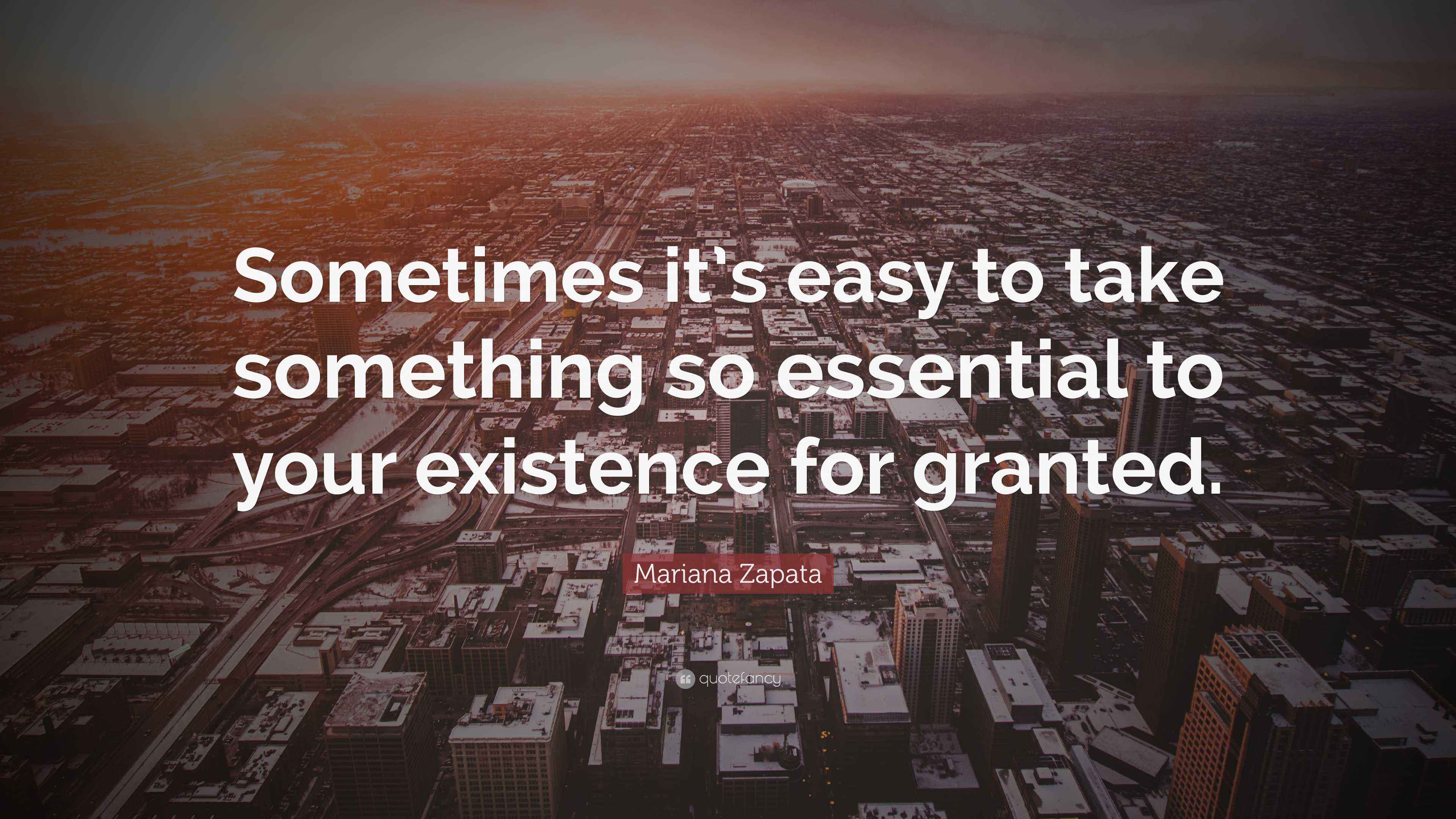 Mariana Zapata Quote: “Sometimes it’s easy to take something so ...