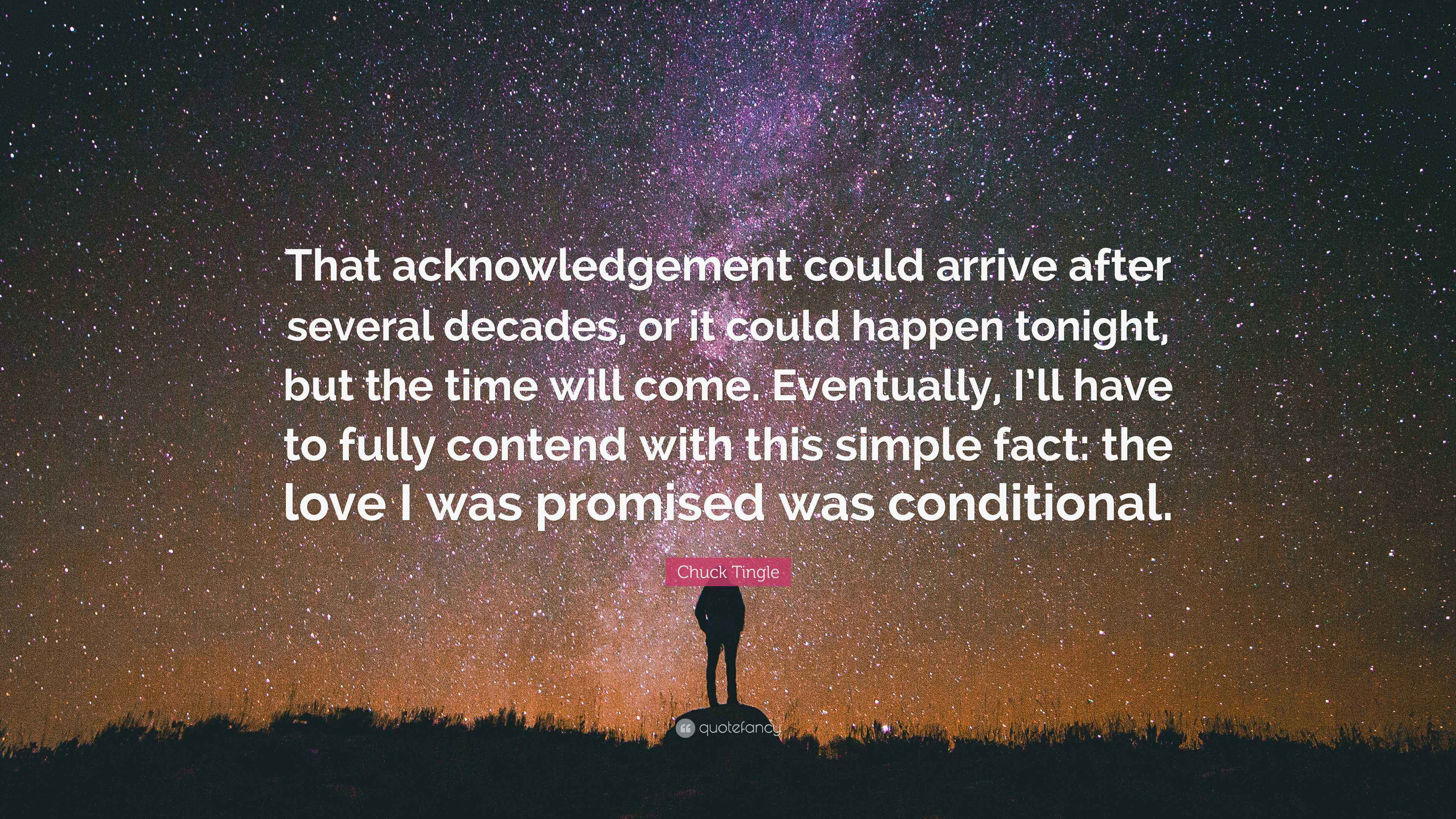 Chuck Tingle Quote: “That acknowledgement could arrive after several ...