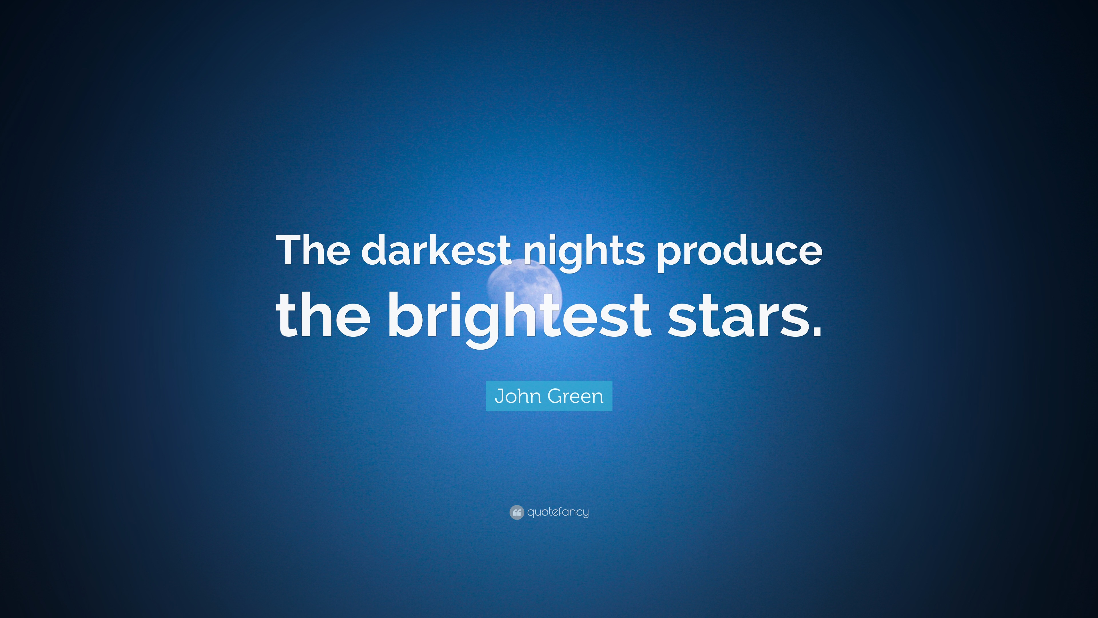 Darkest Night Brightest Star Quote The Darkest Nights Produce The