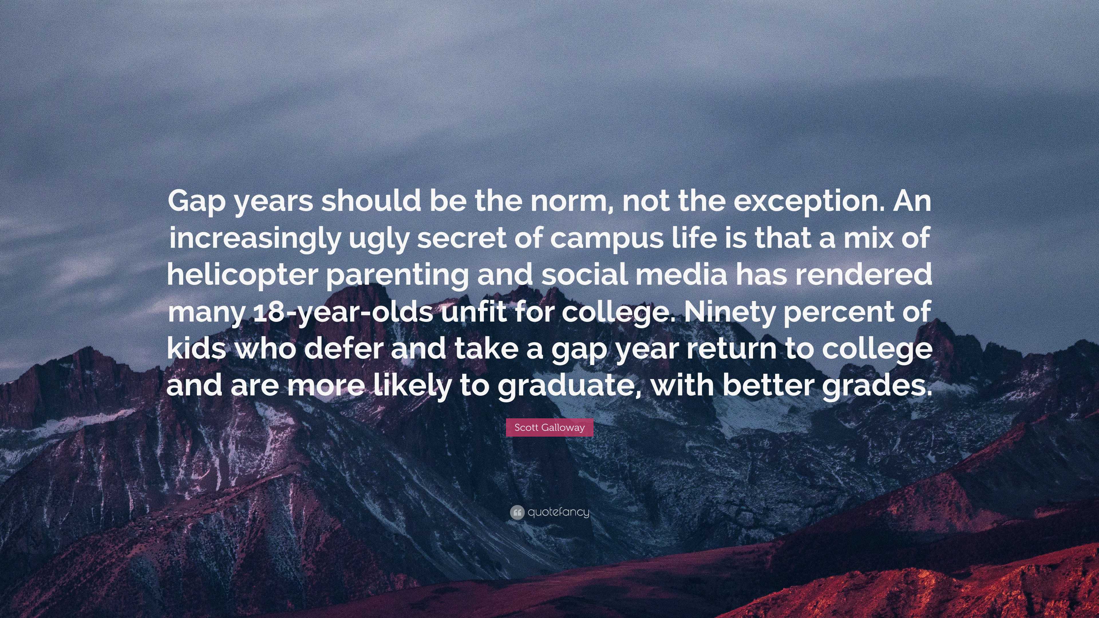 Gap Year Quote