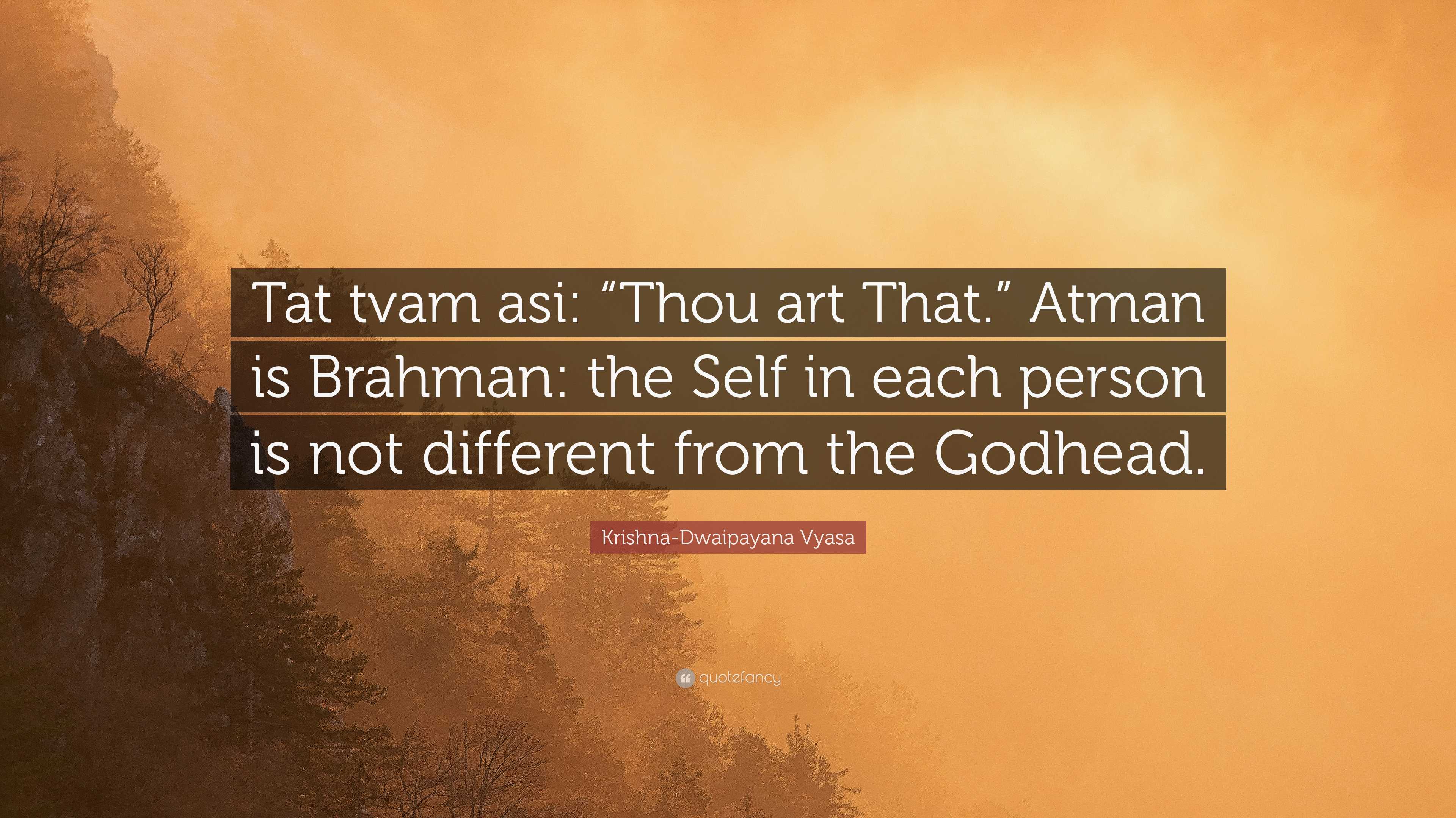 Atman And Brahman