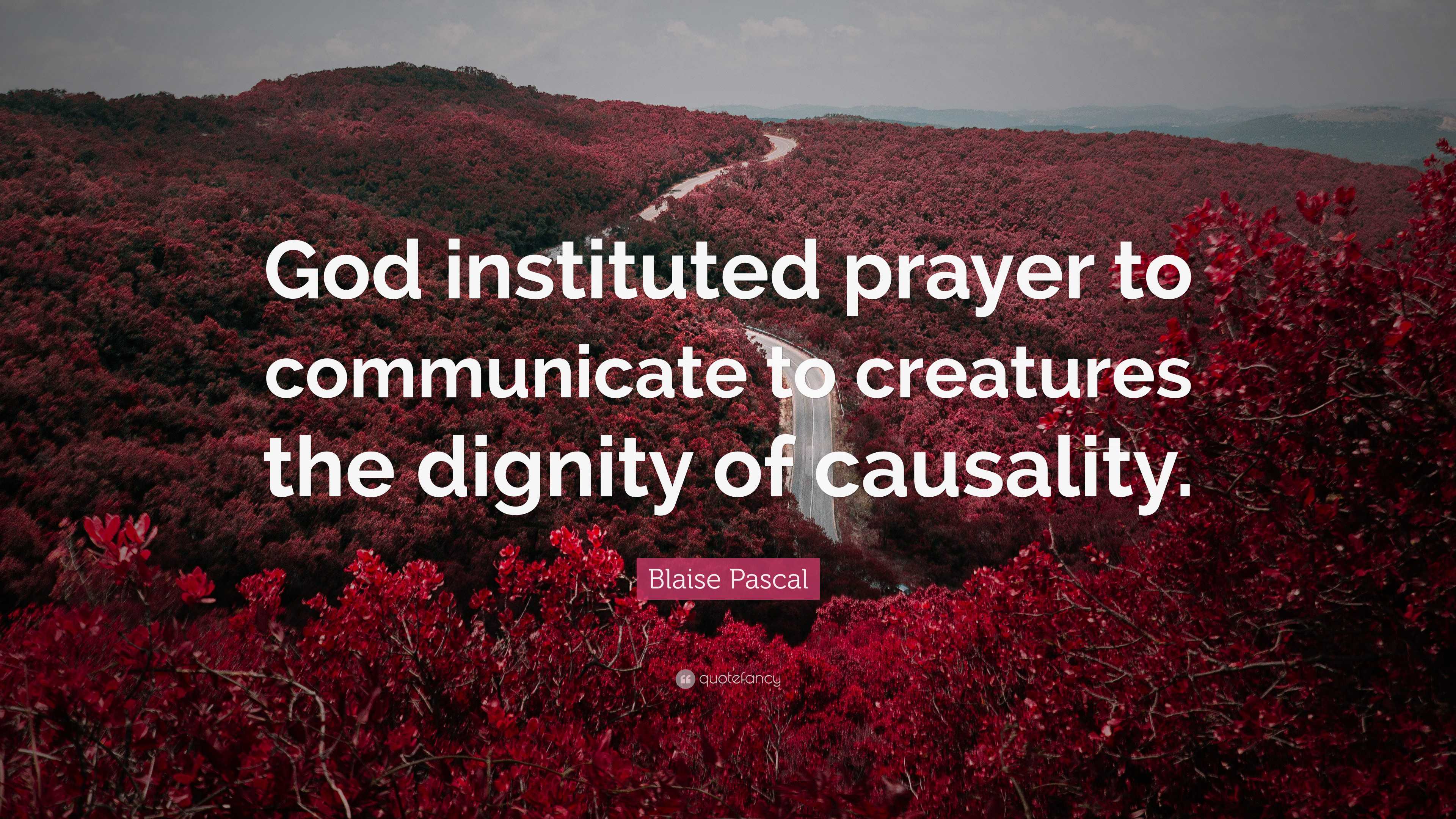 Blaise Pascal In Prayer God Exists! | Wisdom From Blaise Pascal