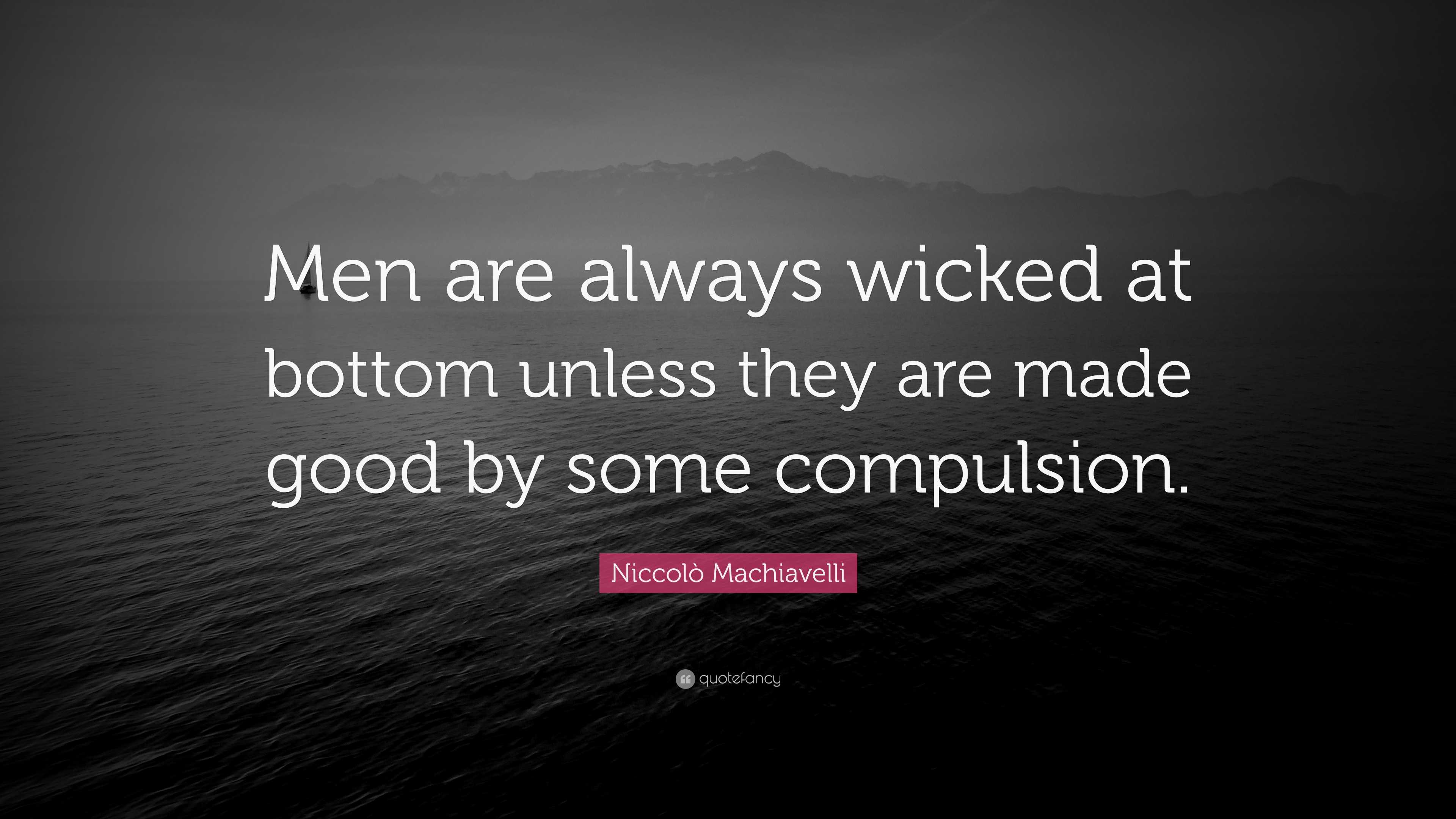 Men Arguing About Wicked