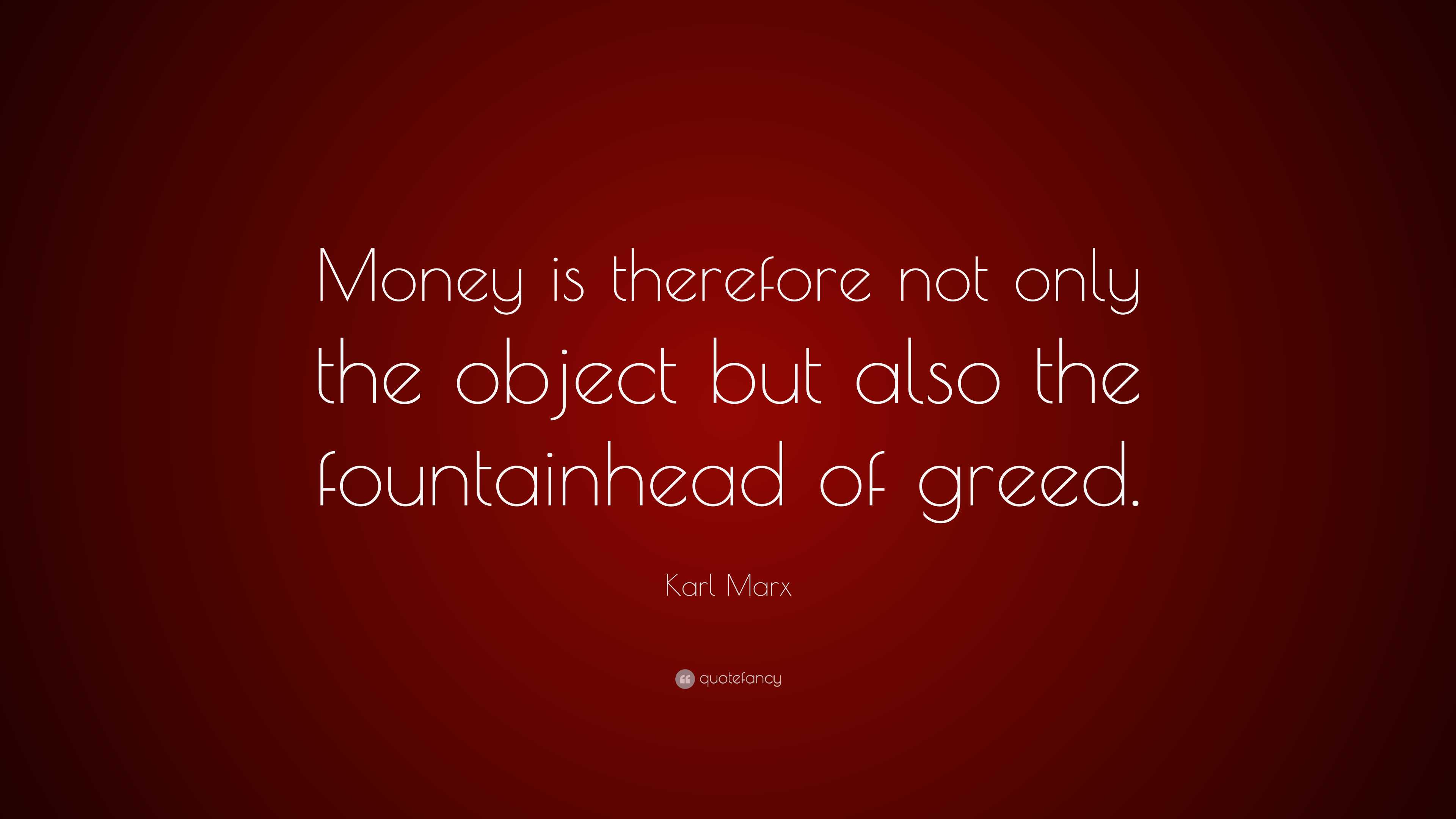 Karl Marx Money Quotes