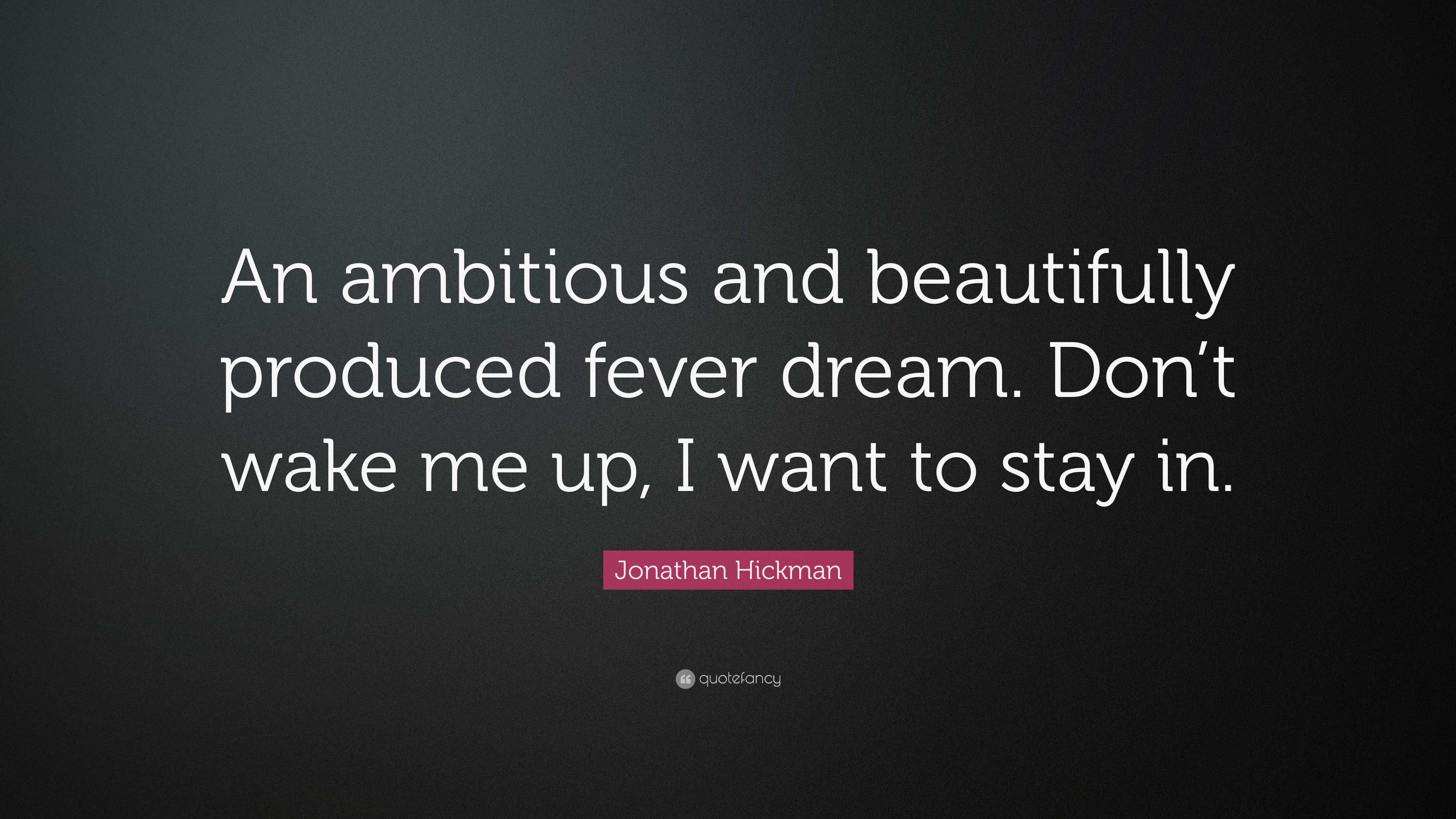 Jonathan Hickman Quote: “An ambitious and beautifully produced fever ...