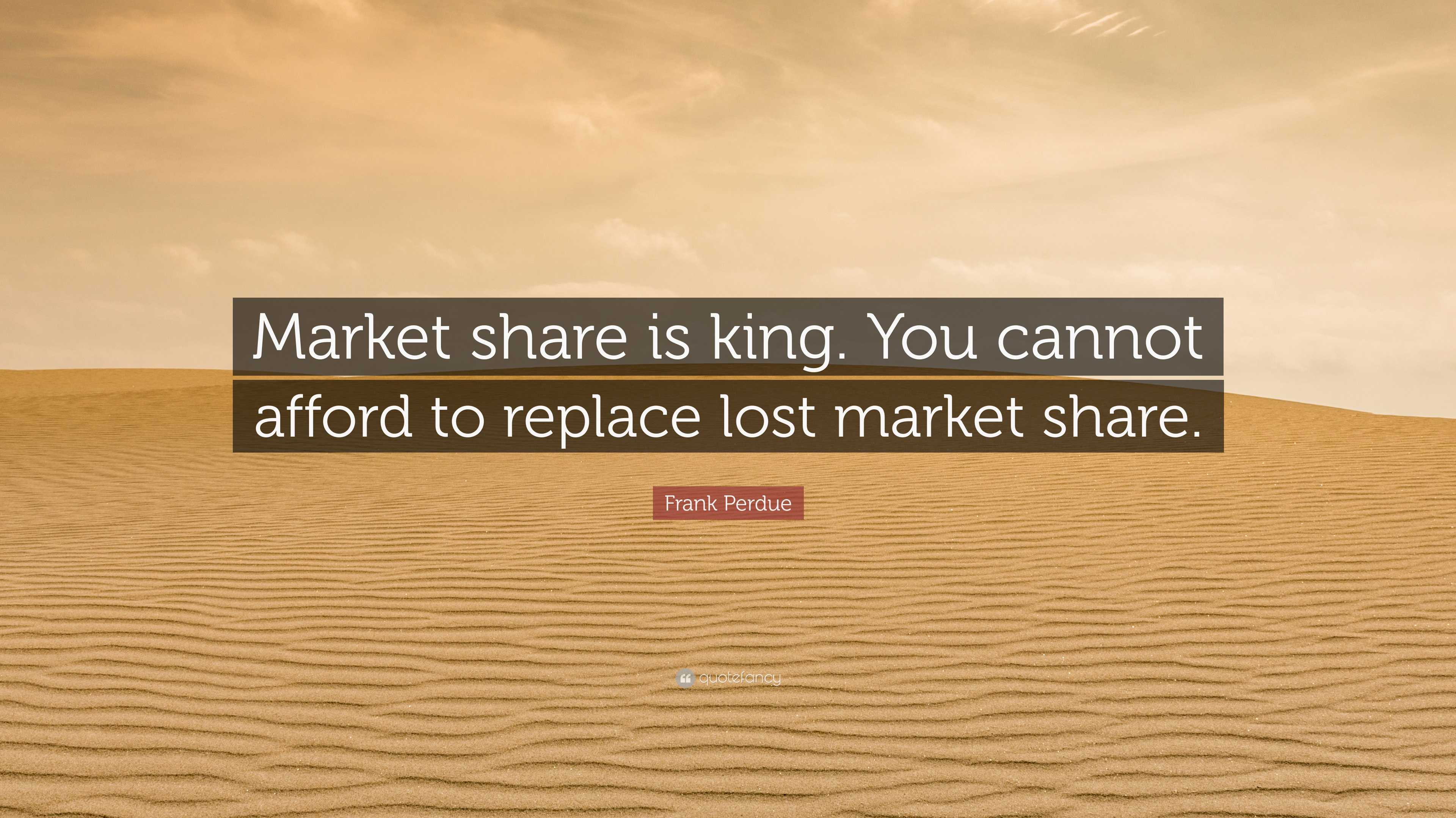Market Share Quotes Small Businesses In A Competitive Market: A
