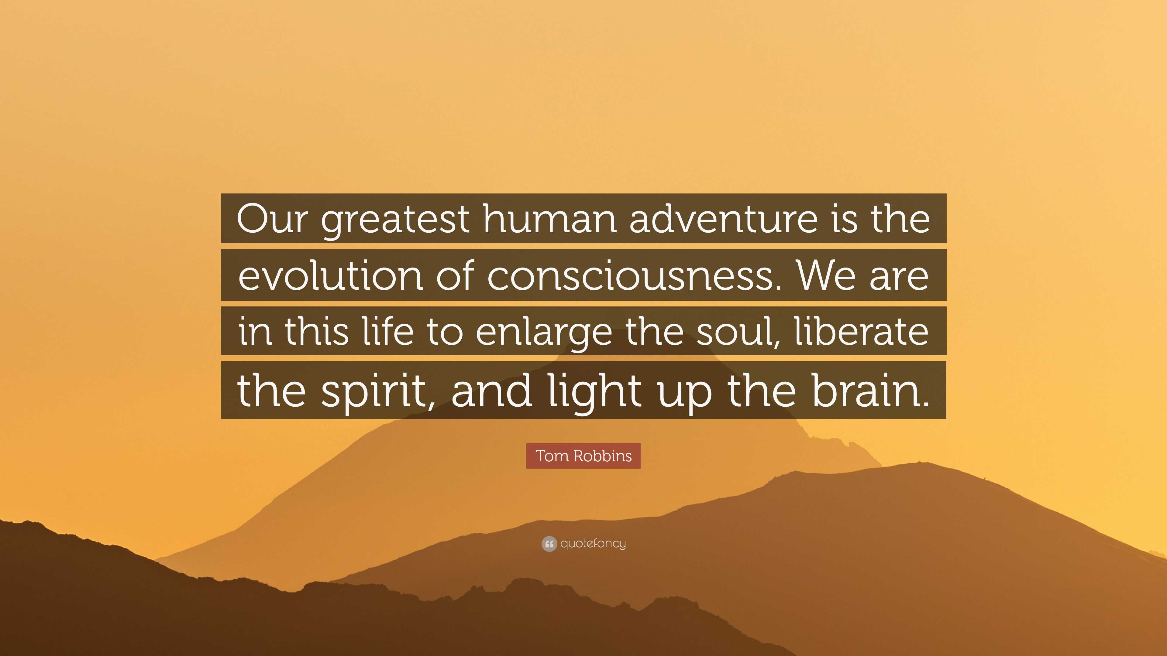 Evolution Of Consciousness Quotes