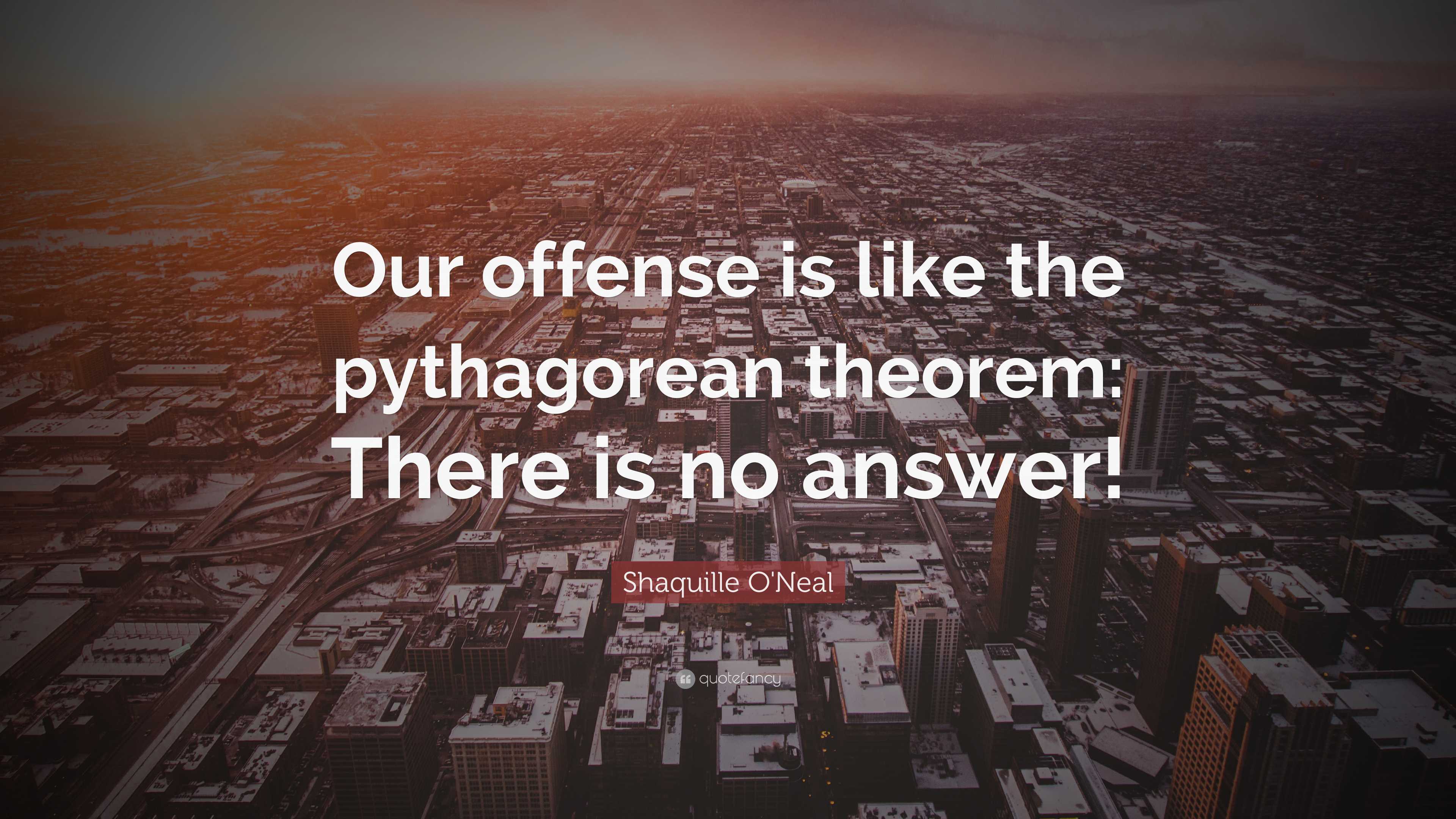 Pythagorean Theorem Quote