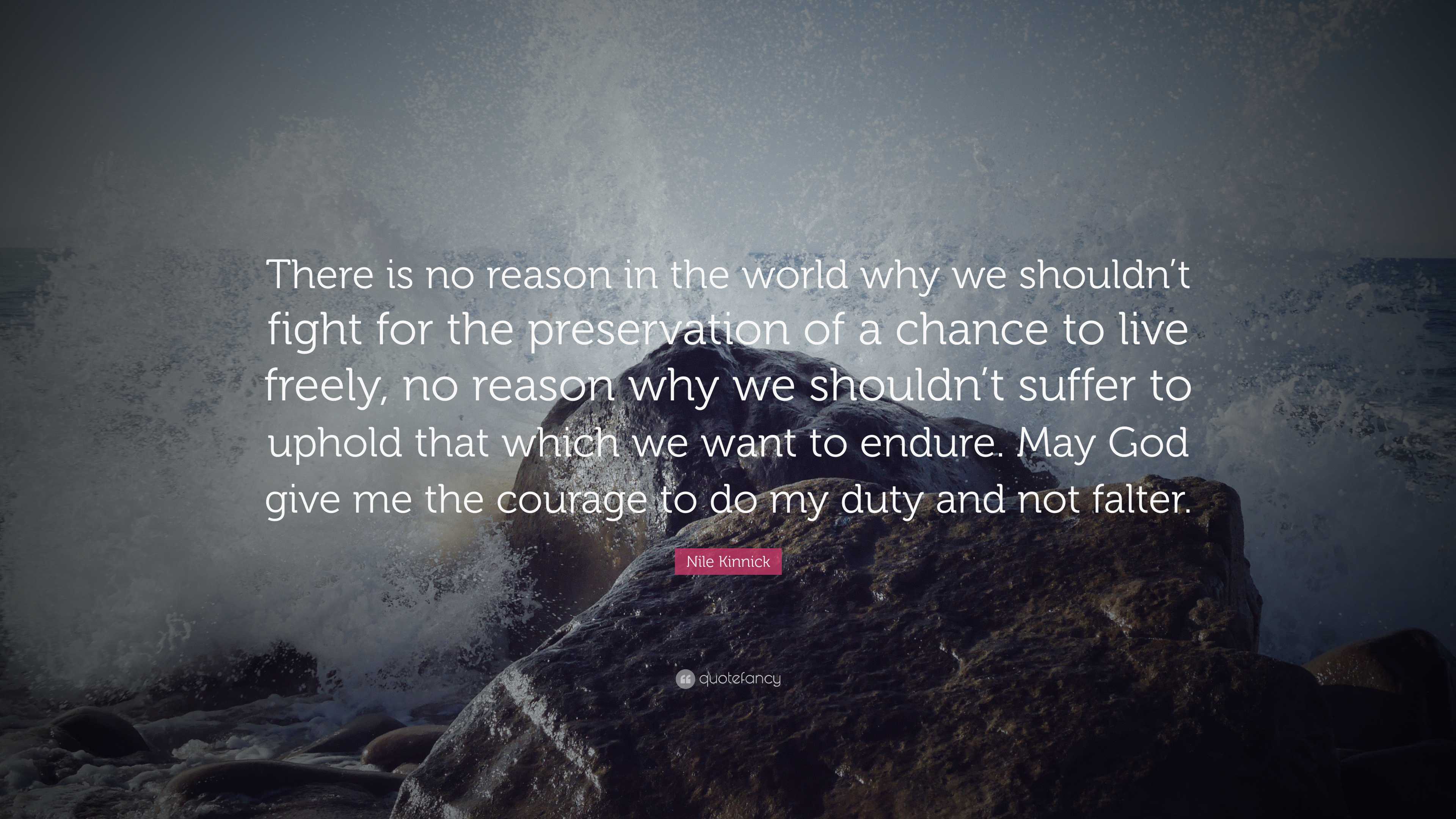Nile Kinnick Quote: “There is no reason in the world why we shouldn’t ...