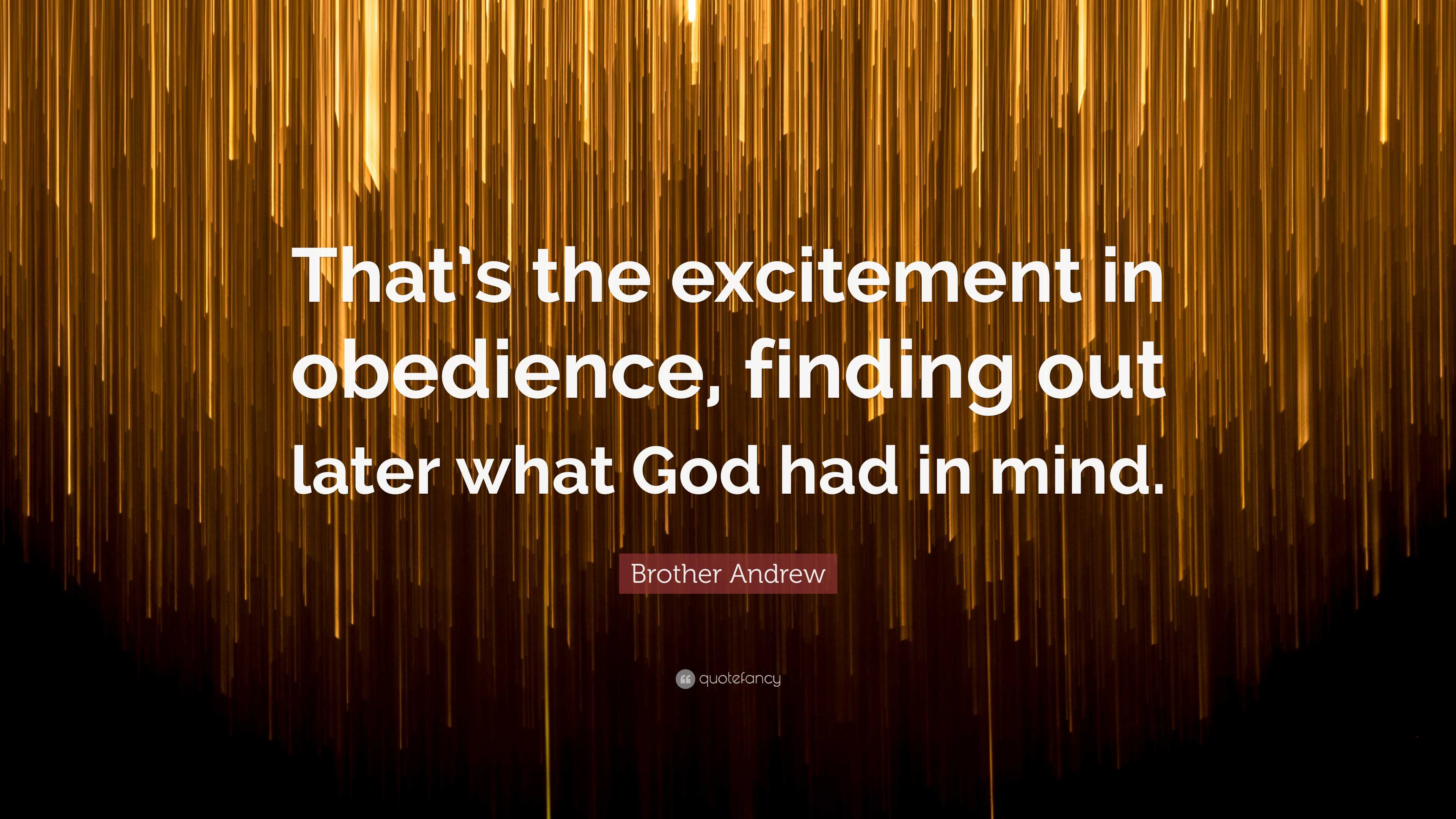 Brother Andrew Quotes
