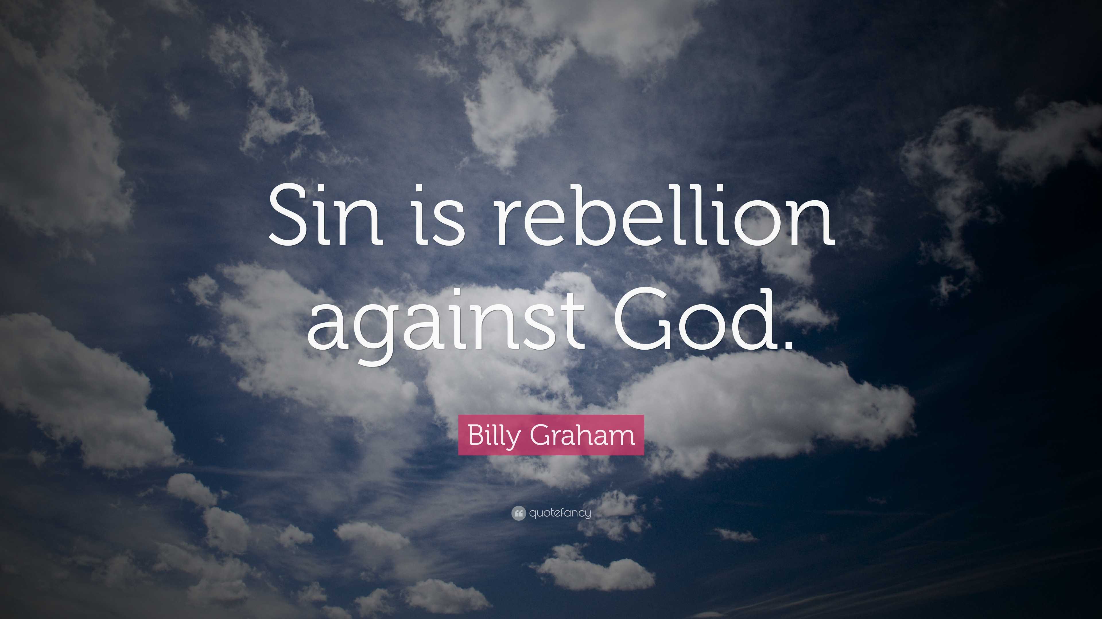 Rebellion Against God