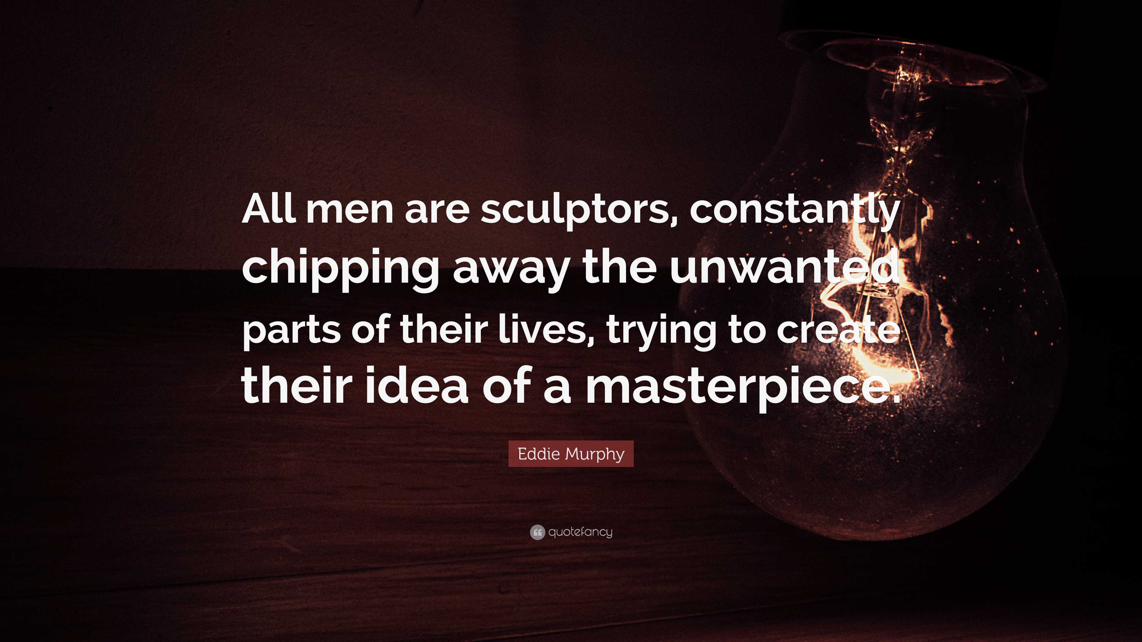Eddie Murphy Sculptor Quotes Jim Carrey And Eddie Murphy Pose For A