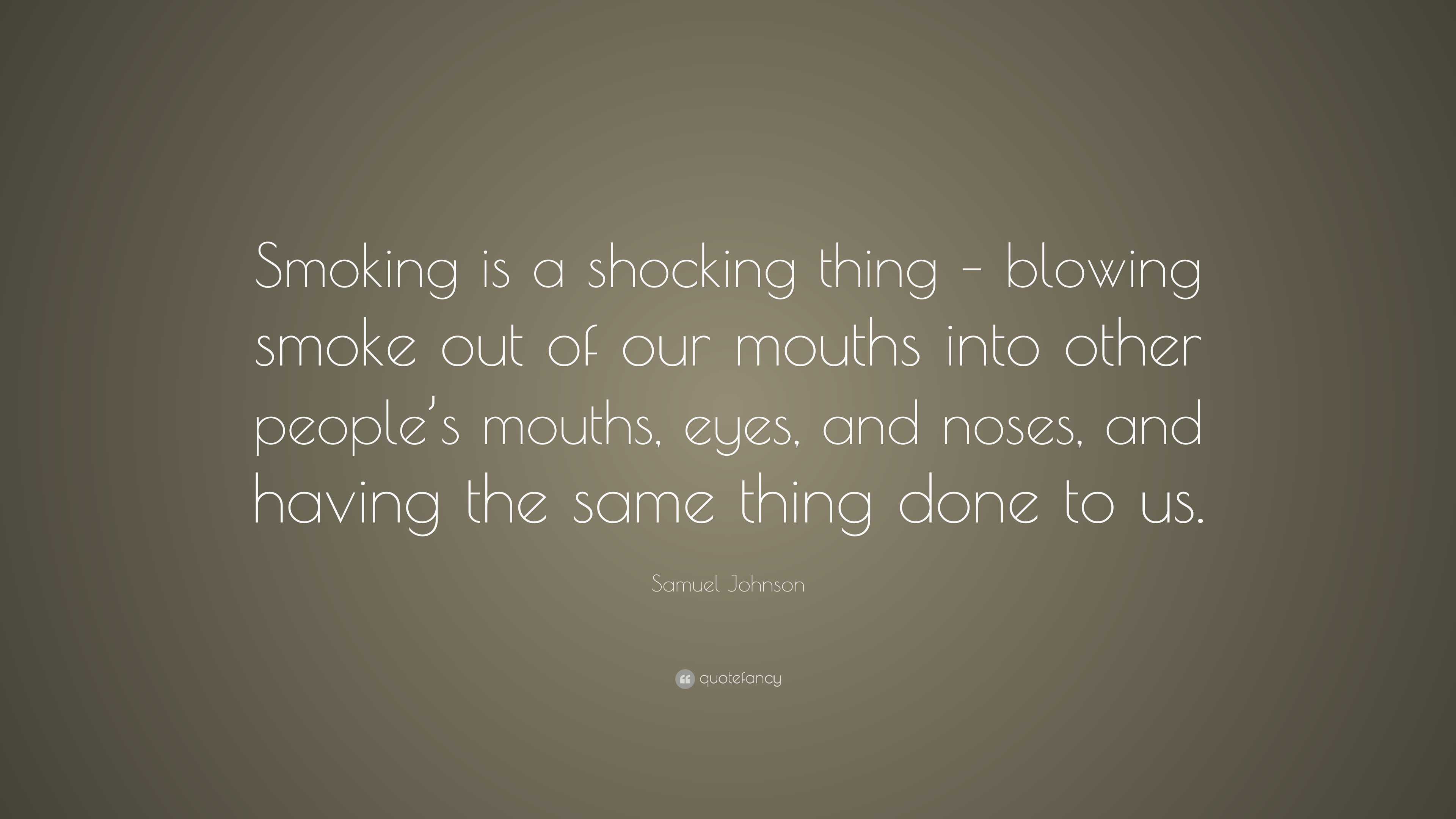 Blowing Smoke Quotes Lung Cancer Without Smoking? It Happens More